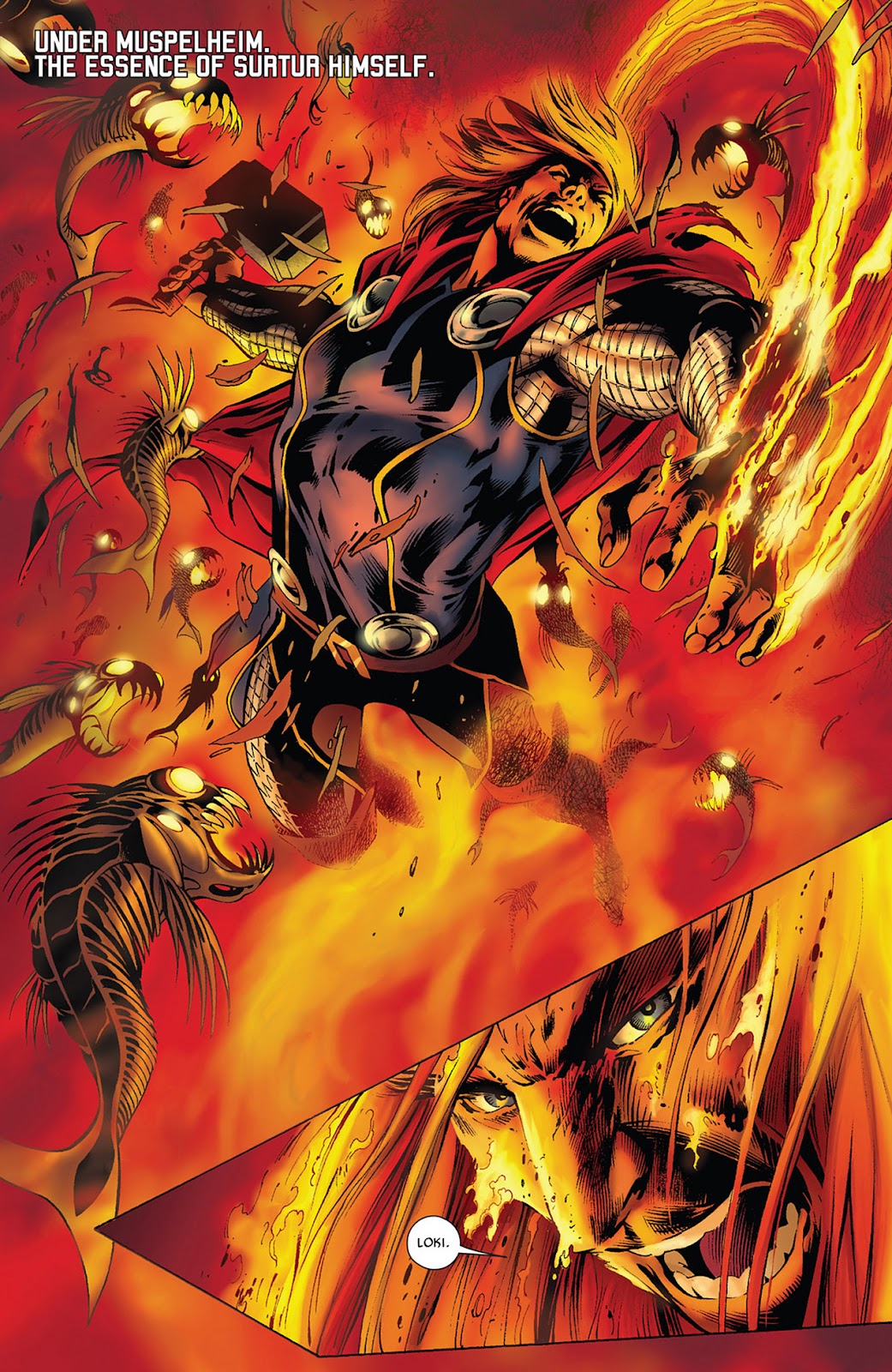 Thor vs Sentry - Battle - Superhero Database