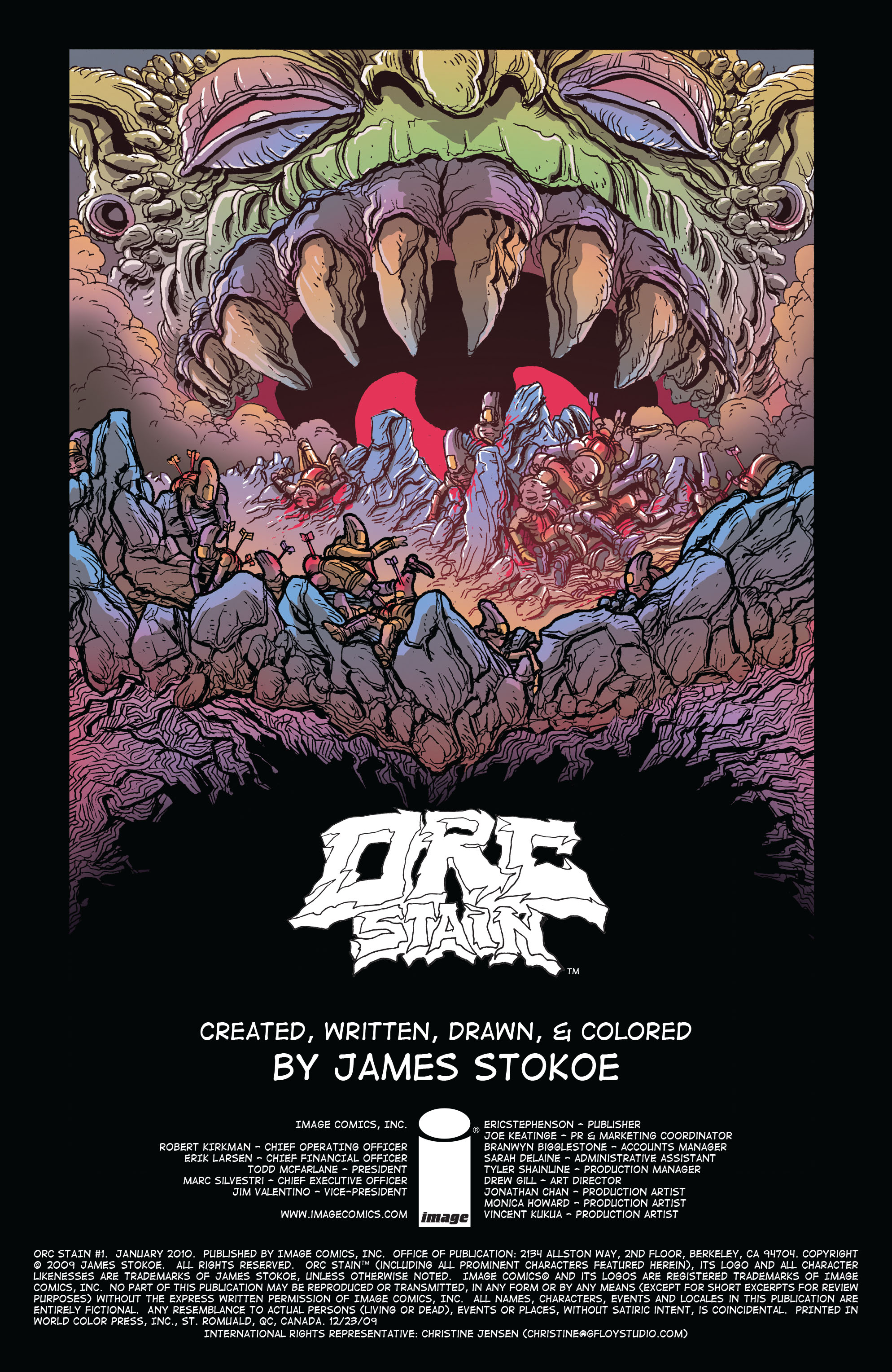 Read online Orc Stain comic - Issue #1