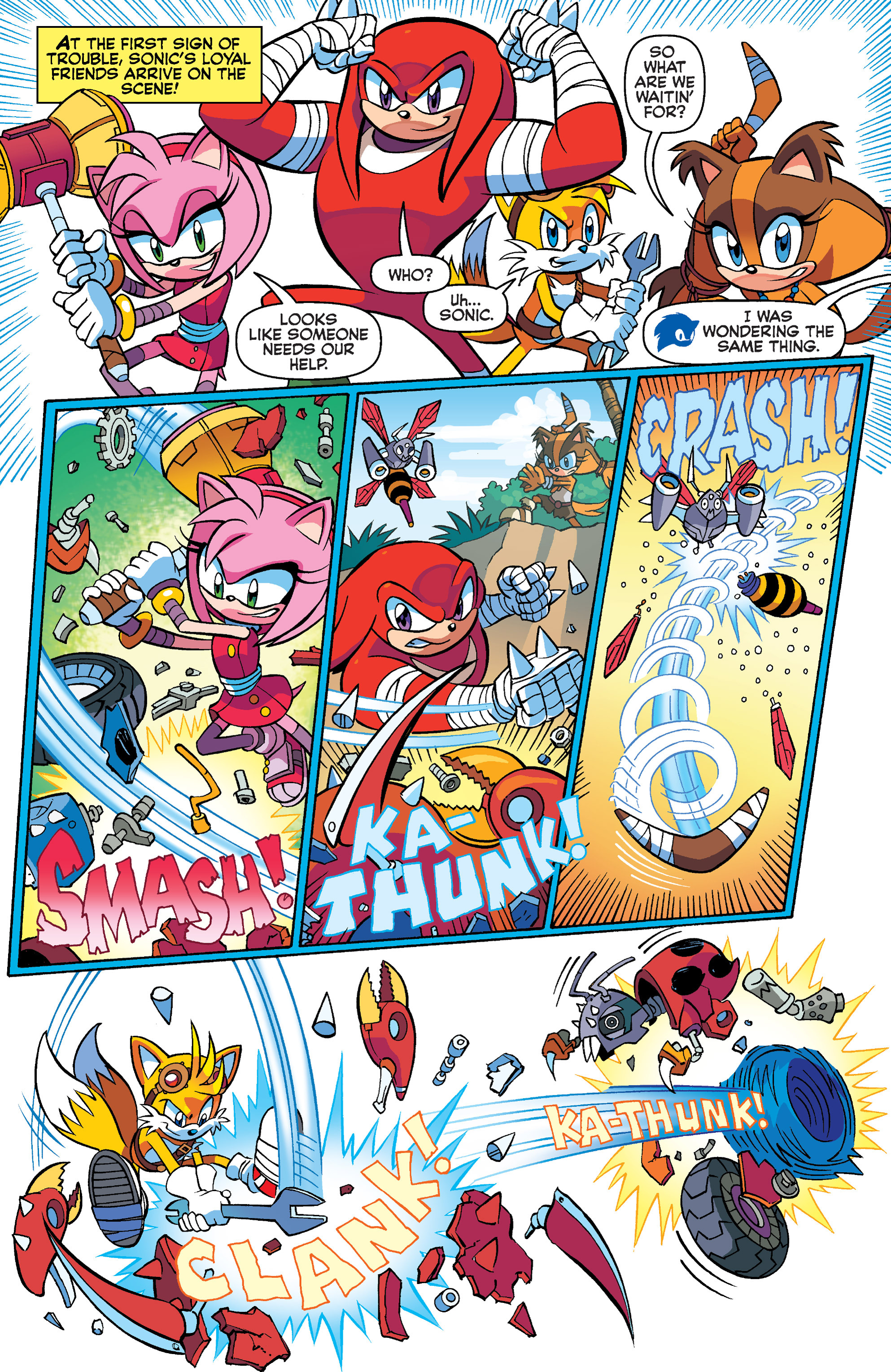 Read online Sonic Boom comic - Issue #5