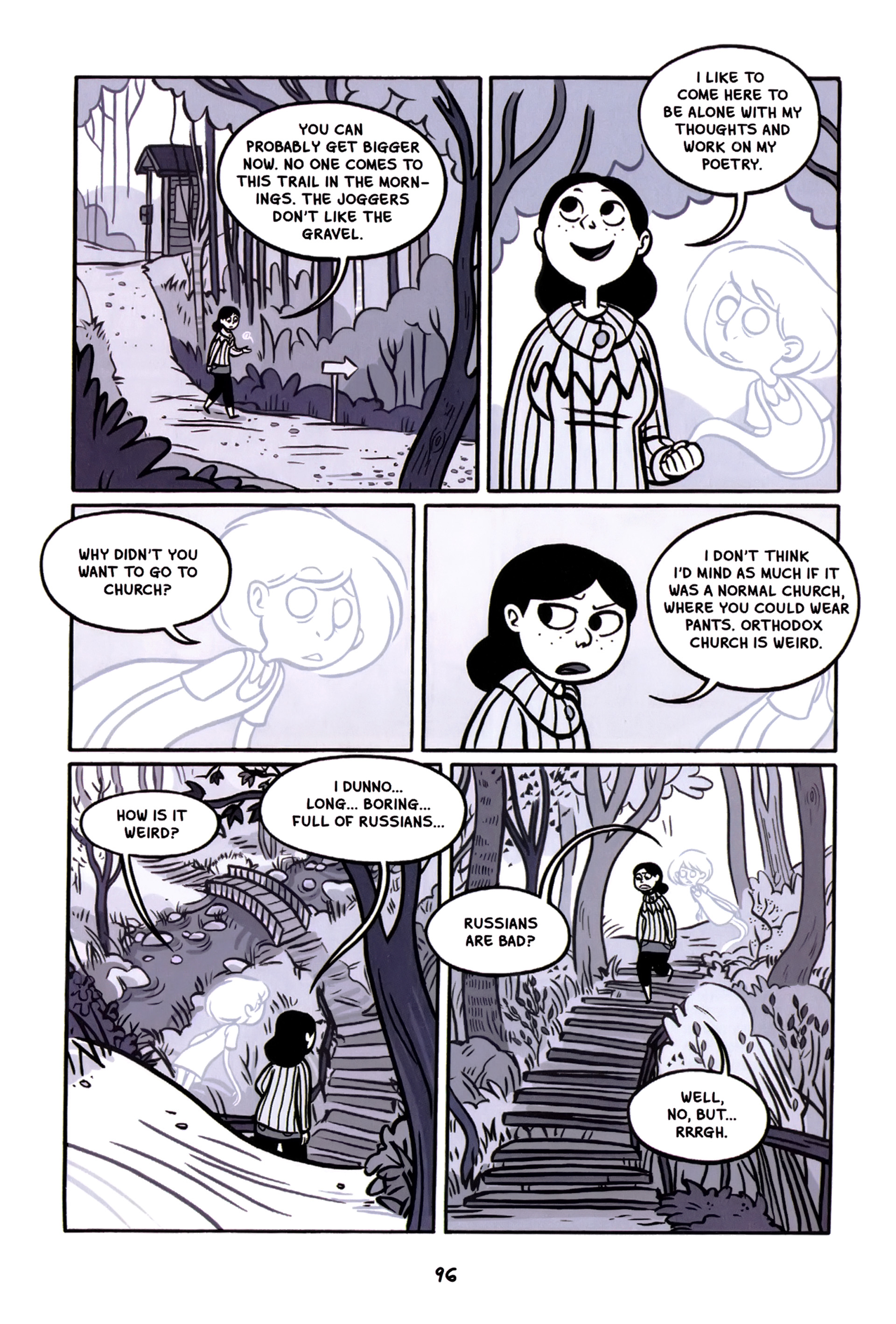 Read online Anya's Ghost comic - Issue #1