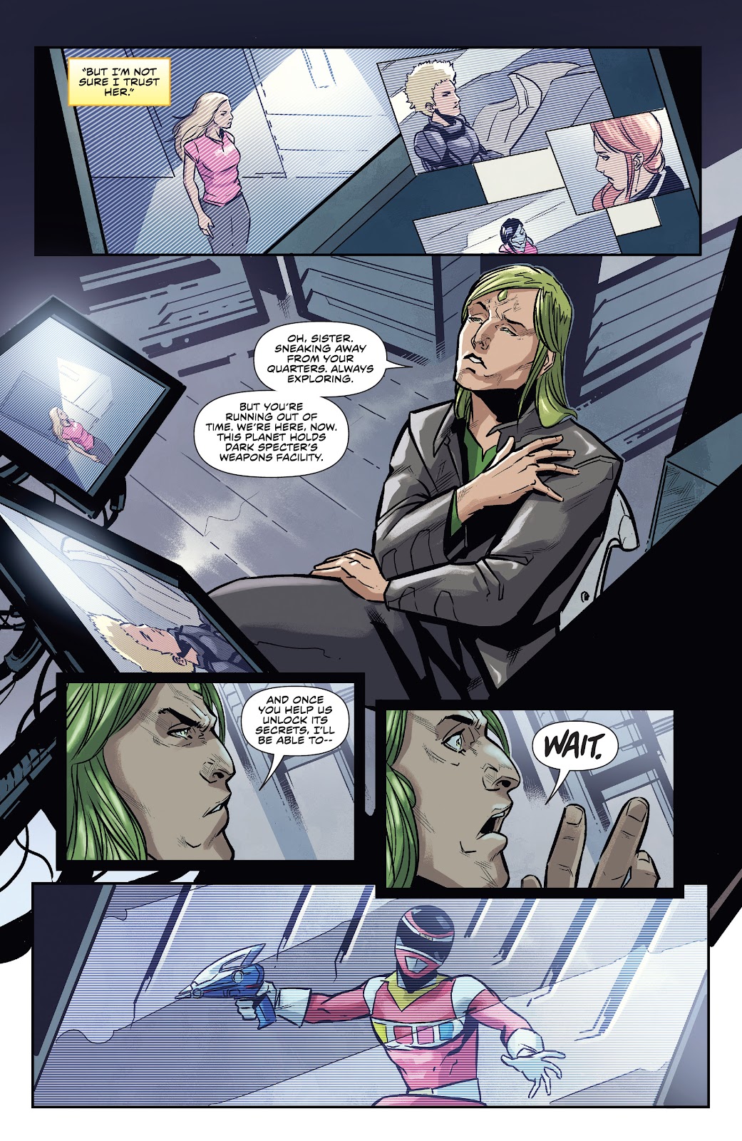 Read online Saban's Power Rangers: The Psycho Path comic - Issue # TPB