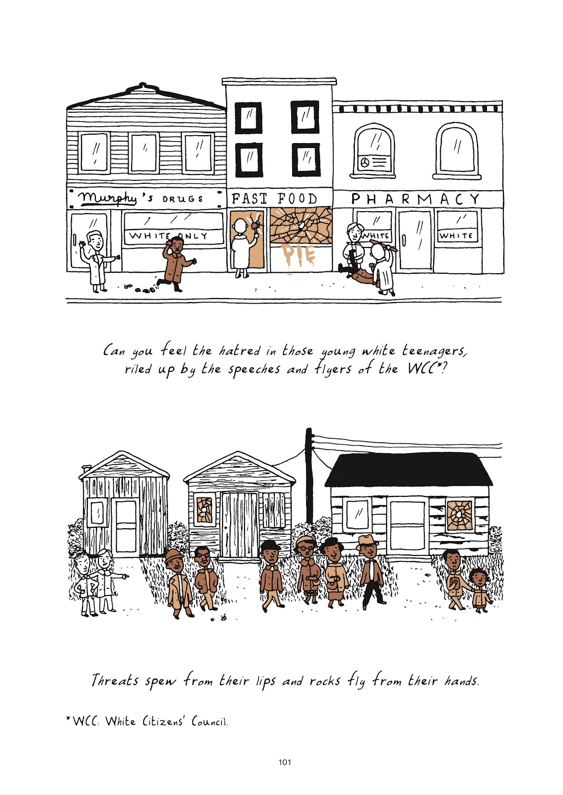 Read online Colored: The Unsung Life of Claudette Colvin comic - Issue ...