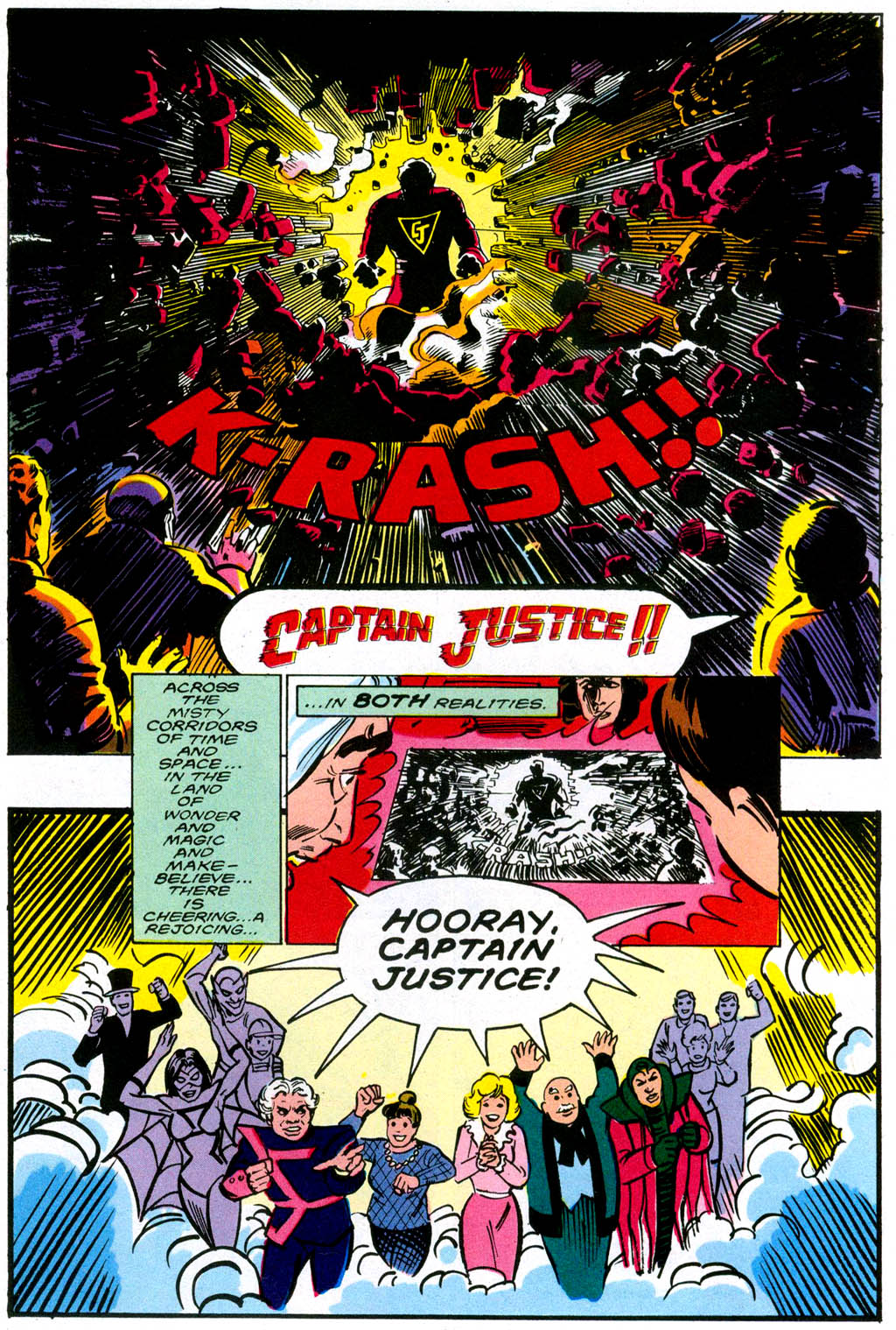 Read online Captain Justice comic - Issue #2