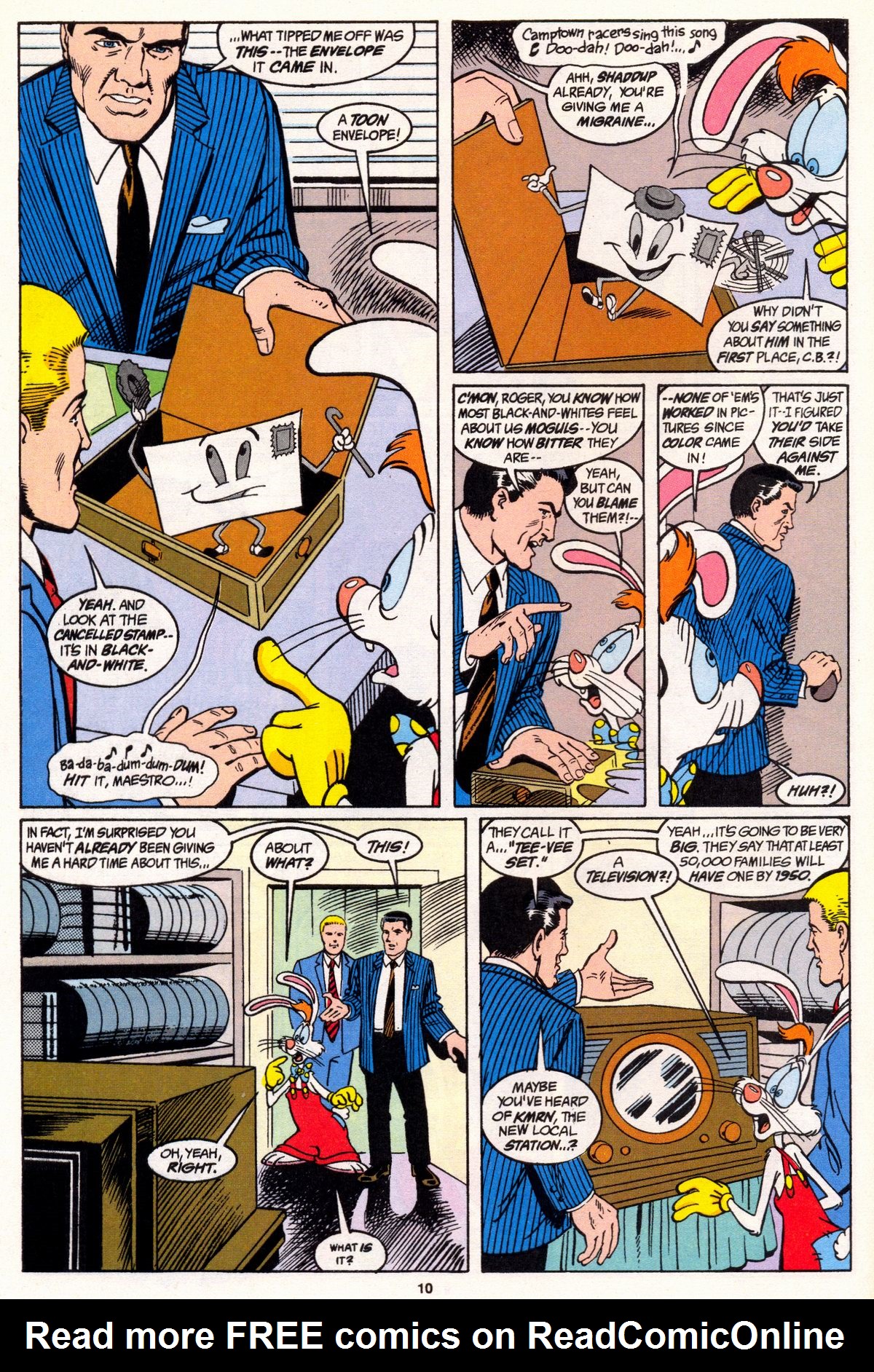 Read online Roger Rabbit comic - Issue #10