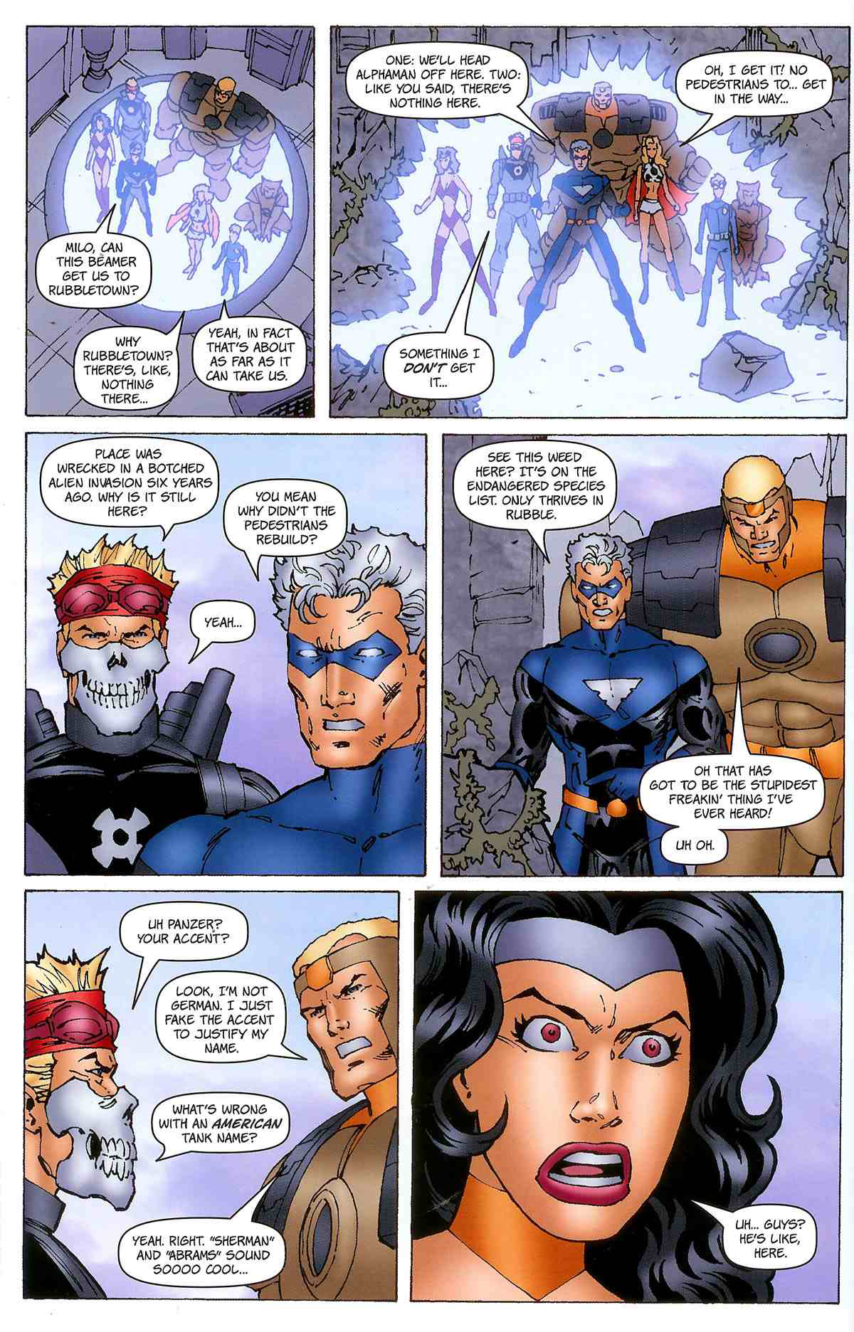 Read online Hyper-Actives comic - Issue #4