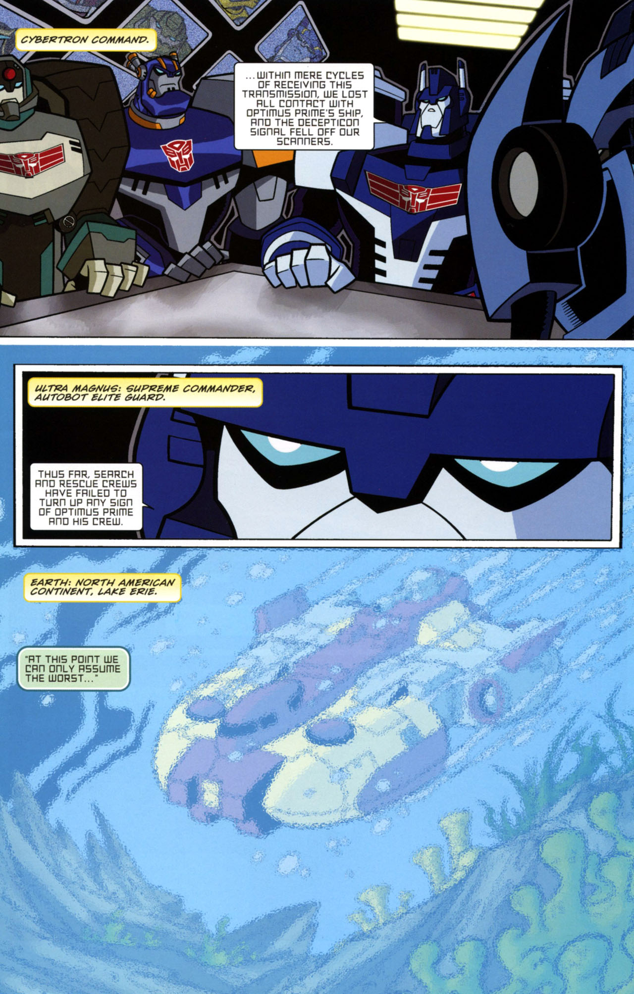 Read online Transformers Animated: The Arrival comic - Issue #1