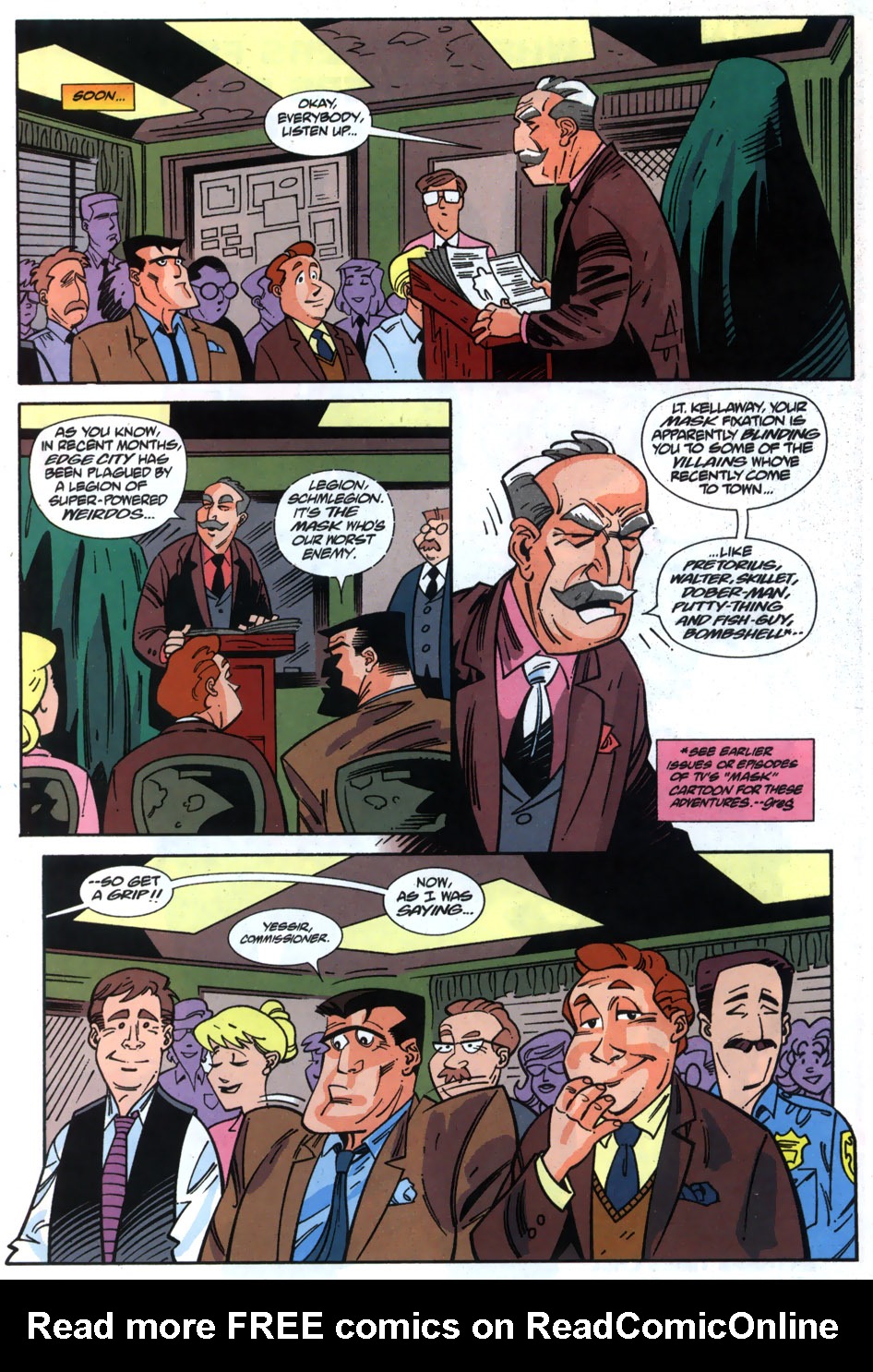 Read online Adventures Of The Mask comic - Issue #6