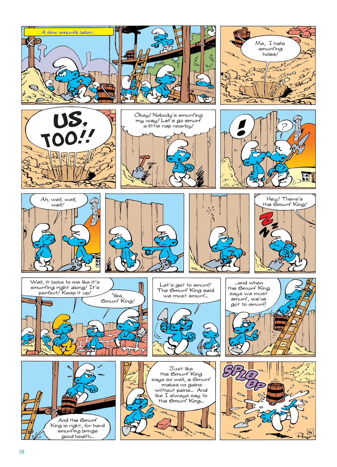 Read online The Smurfs comic - Issue #3