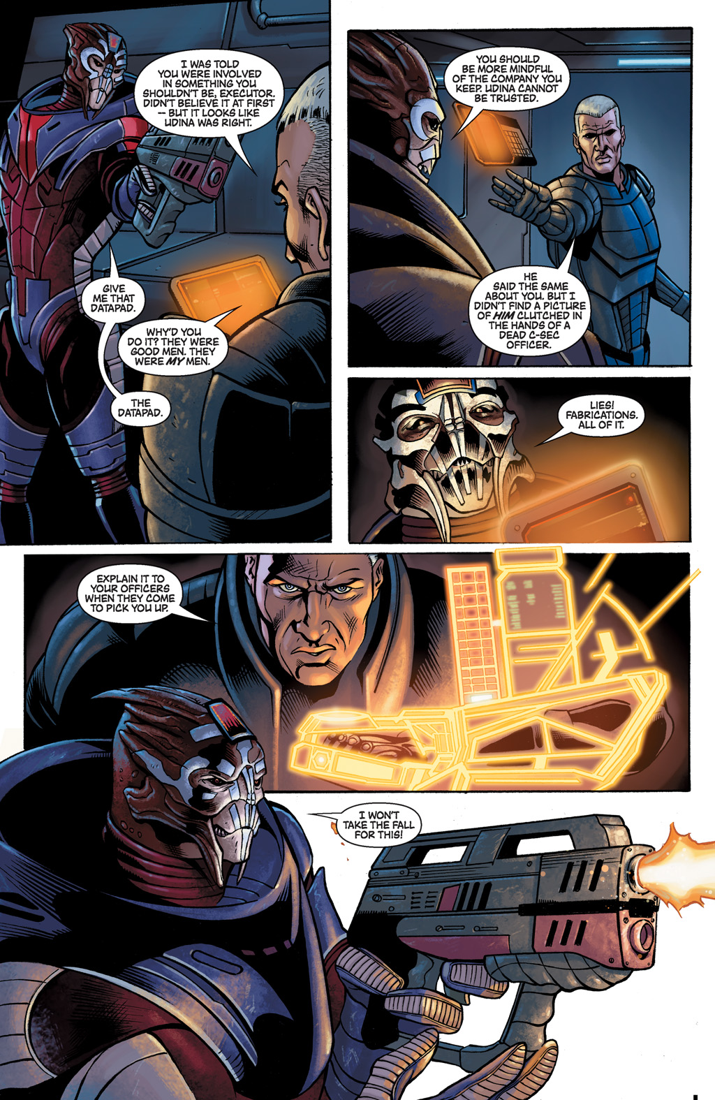 Read online Mass Effect Incursion / Inquisition comic - Issue # Full