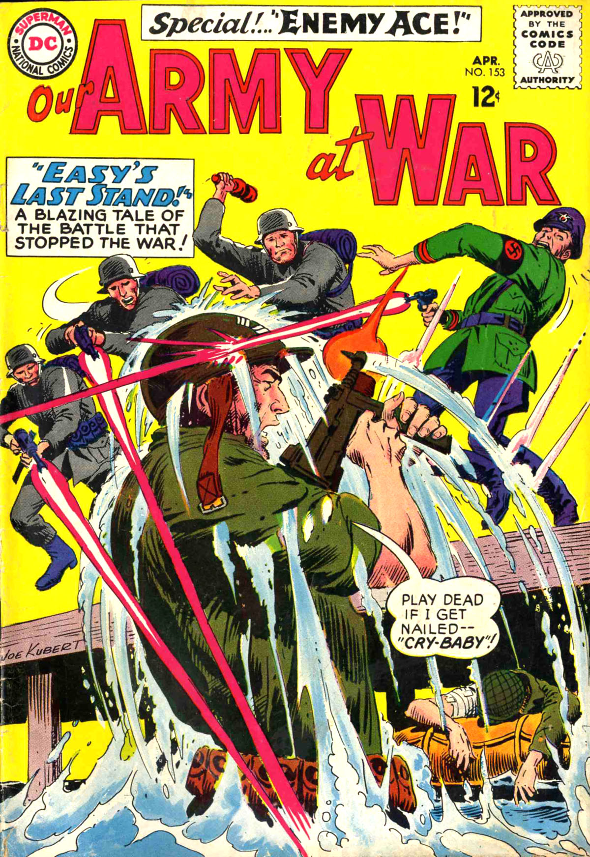 Read online Our Army at War (1952) comic - Issue #153