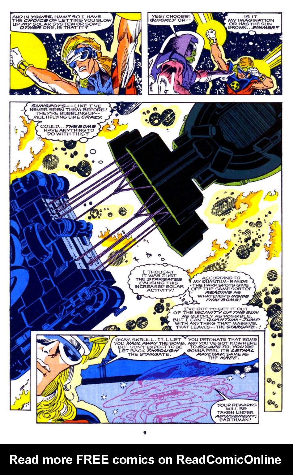 Read online Quasar comic - Issue #34