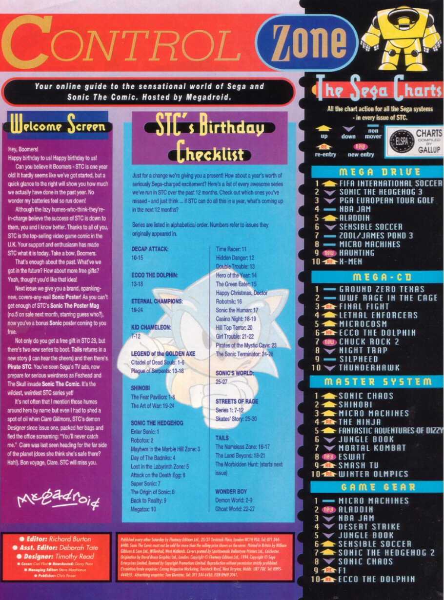 Read online Sonic the Comic comic - Issue #27