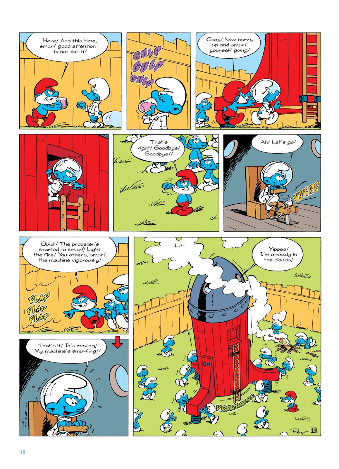 Read online The Smurfs comic - Issue #7