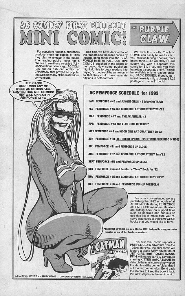 Read online Femforce comic - Issue #42