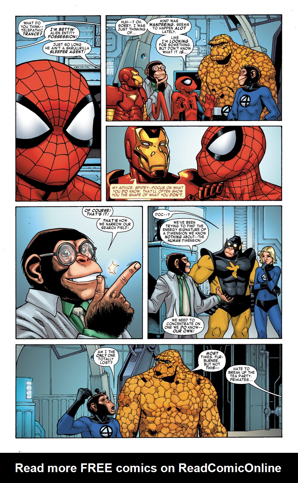 Read online Marvel Apes: Amazing Spider-Monkey Special comic - Issue # Full