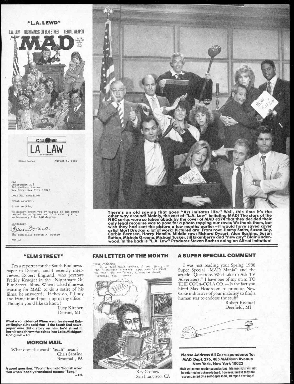 Read online MAD comic - Issue #276