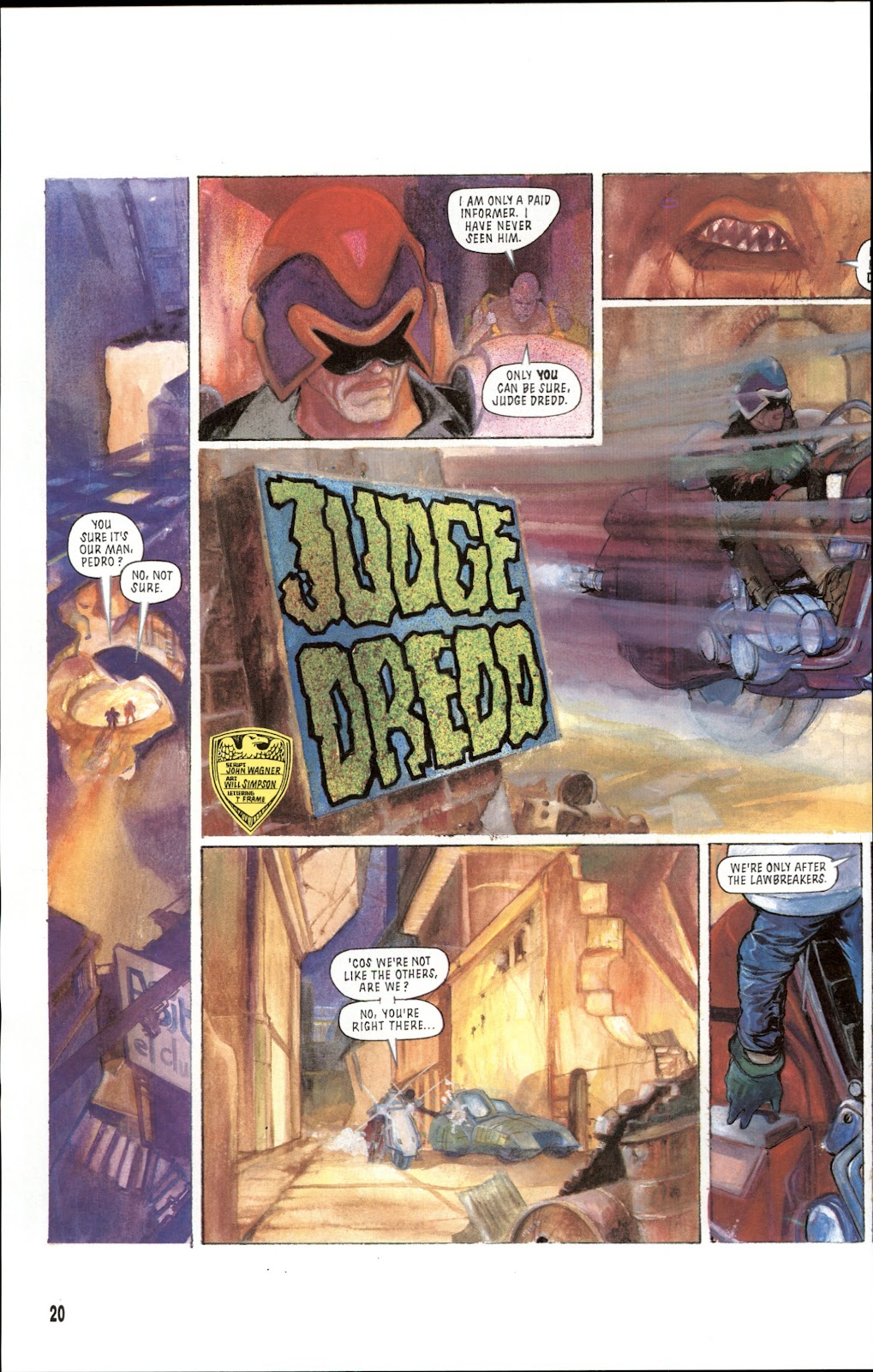 Read online Dredd Rules! comic - Issue #7