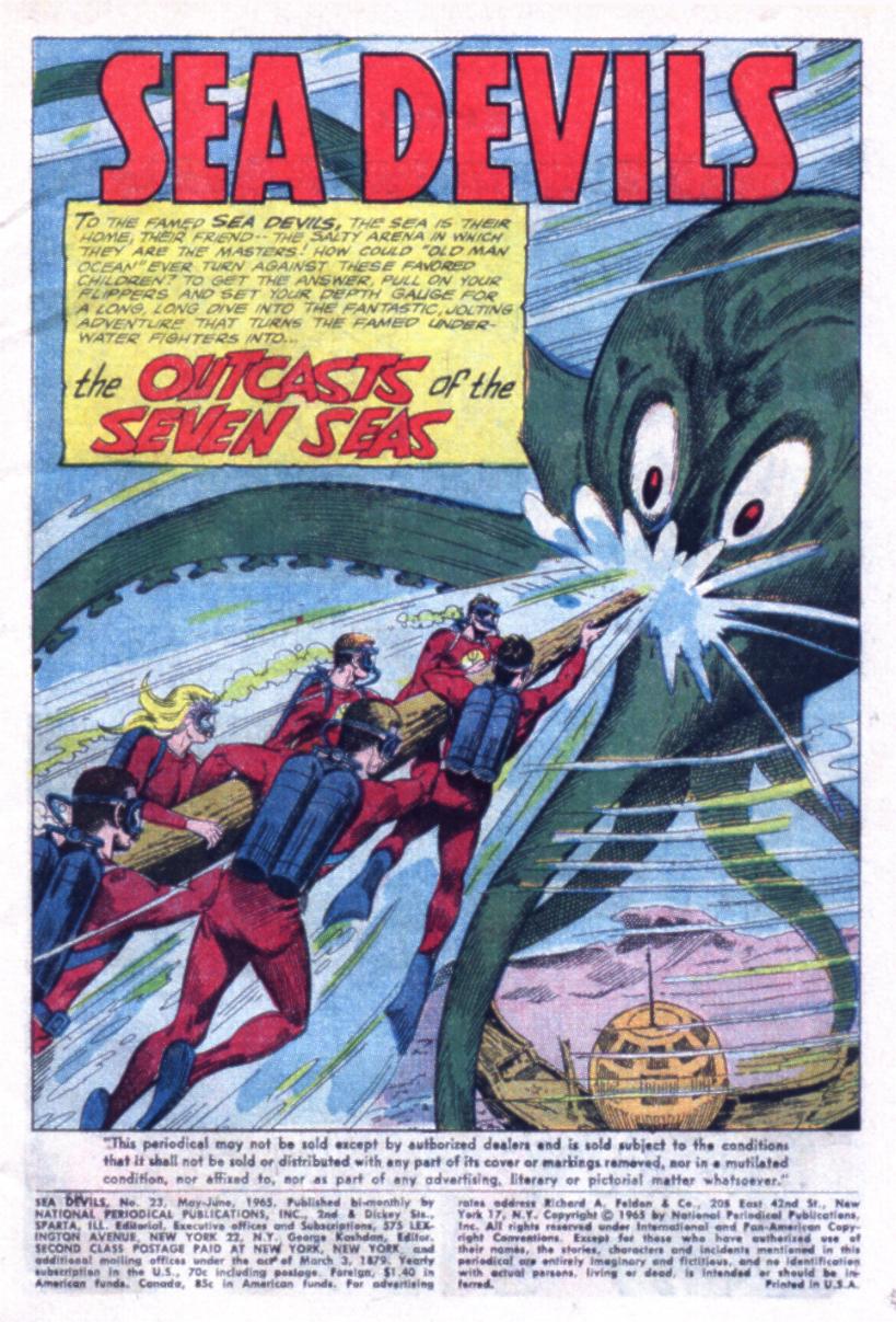 Read online Sea Devils comic - Issue #23