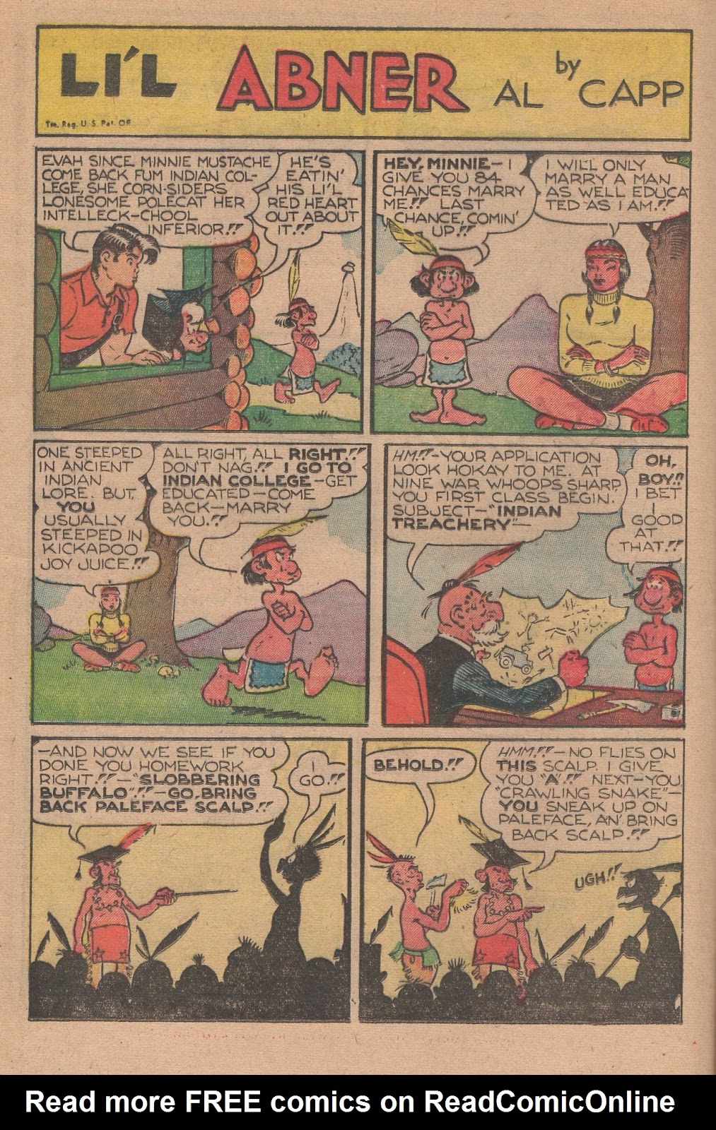 Read online Li'l Abner Comics comic - Issue #92