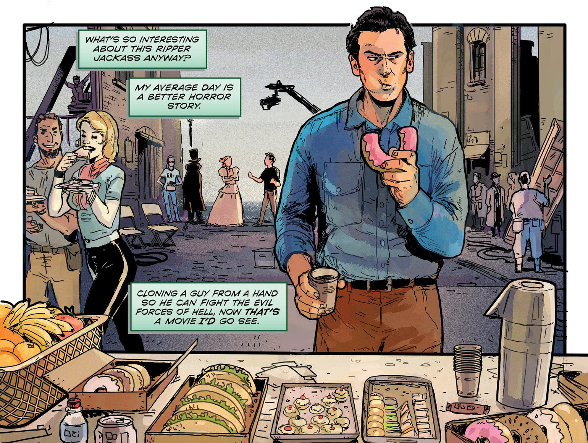 Read online Evil Dead 2: Revenge of Jack the Ripper comic - Issue #1