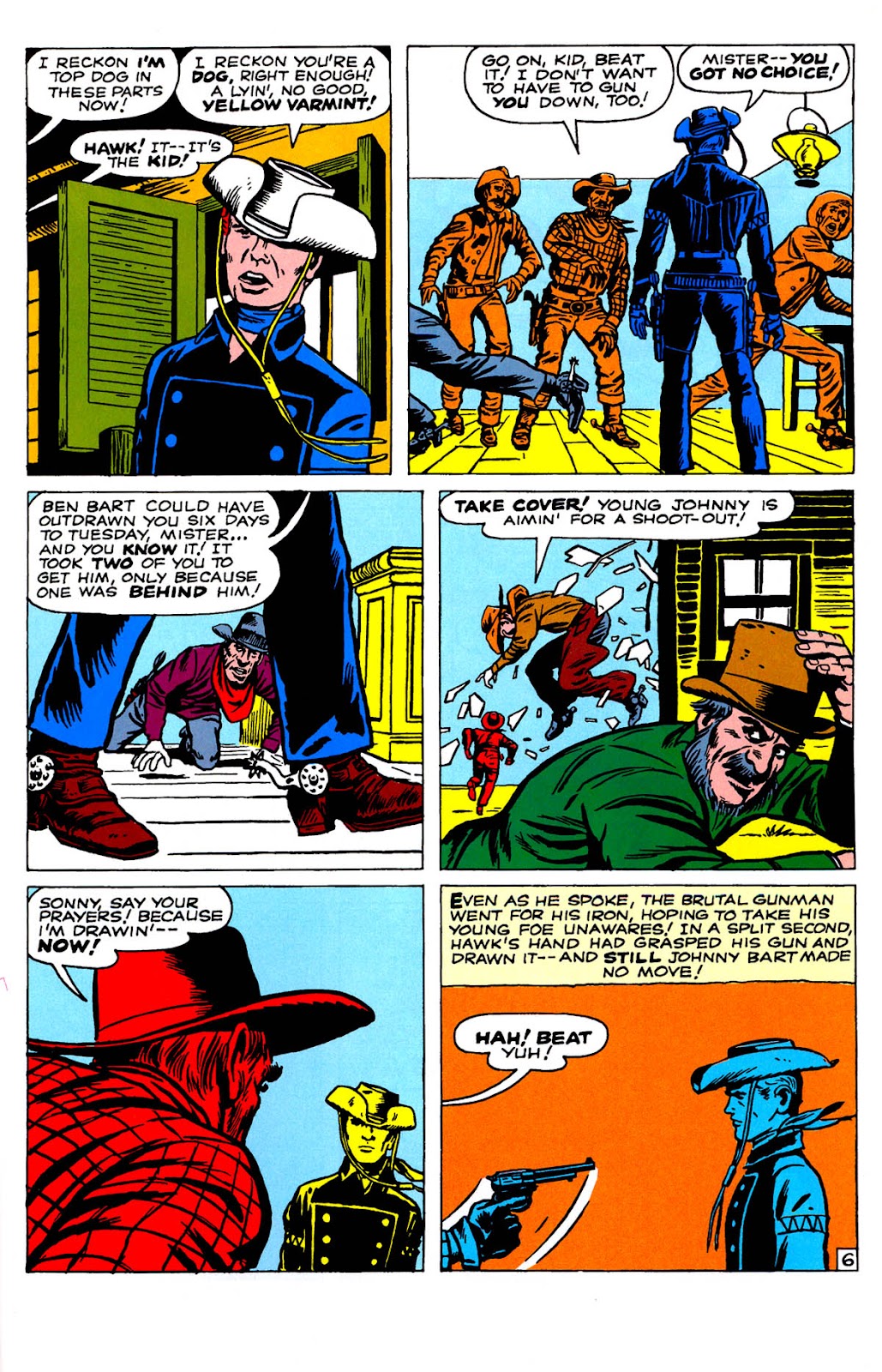 Read online Marvel Westerns: Outlaw Files comic - Issue #Marvel ...