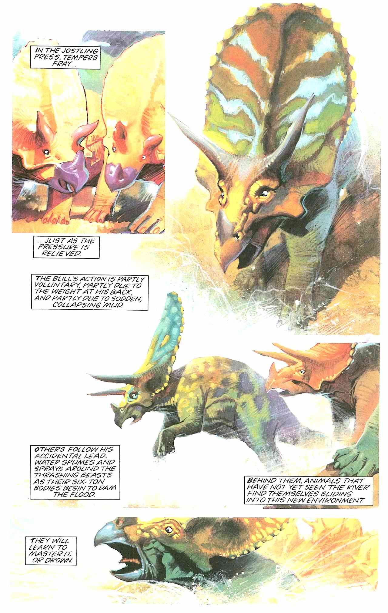 Read online Dinosaurs, A Celebration comic - Issue #4