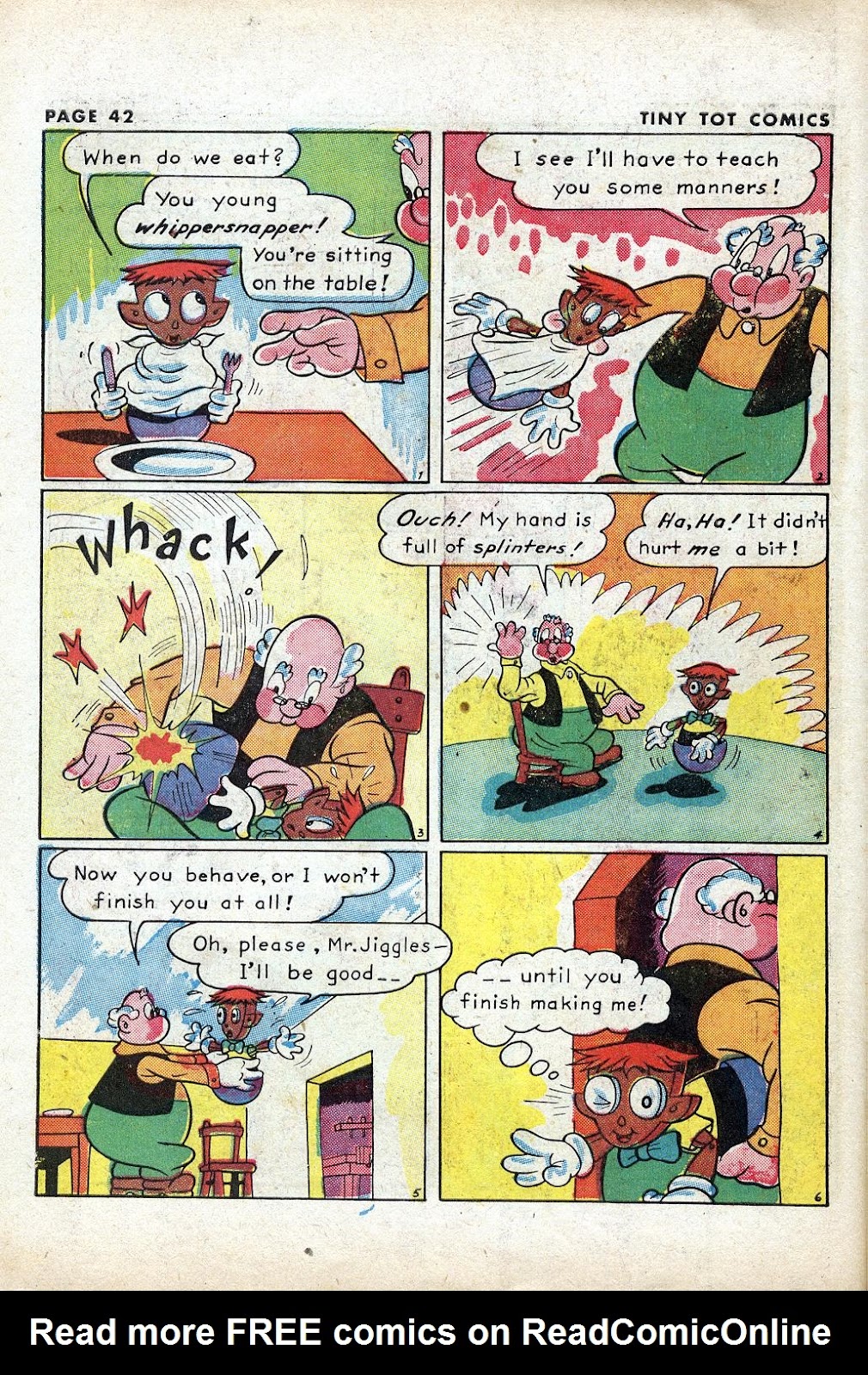 Read online Tiny Tot Comics comic - Issue #1