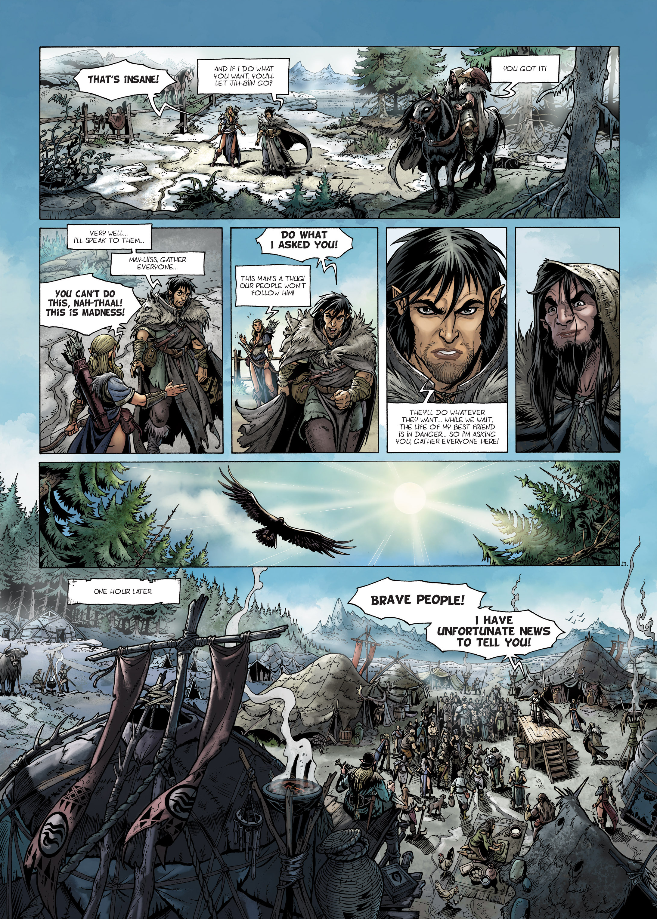 Read online Elves comic - Issue #4