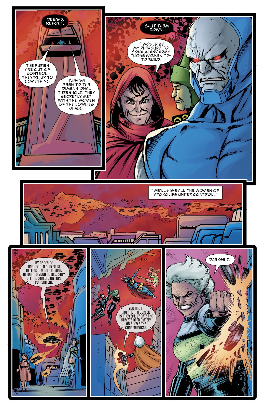 Read online Female Furies comic - Issue #6