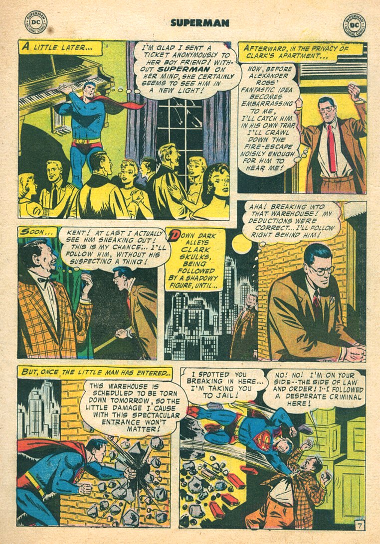 Read online Superman (1939) comic - Issue #112