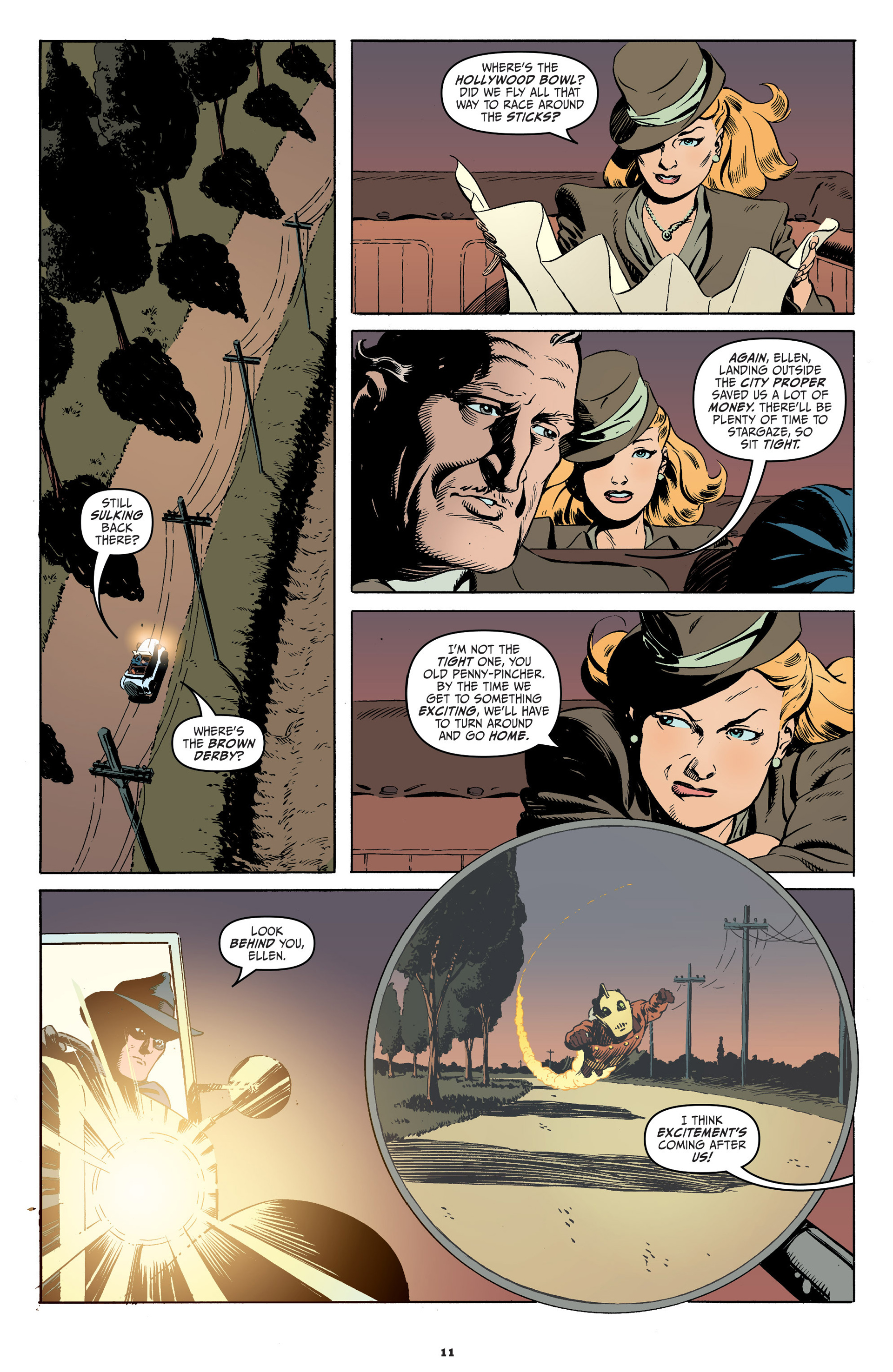 Read online The Rocketeer/The Spirit: Pulp Friction comic - Issue #1