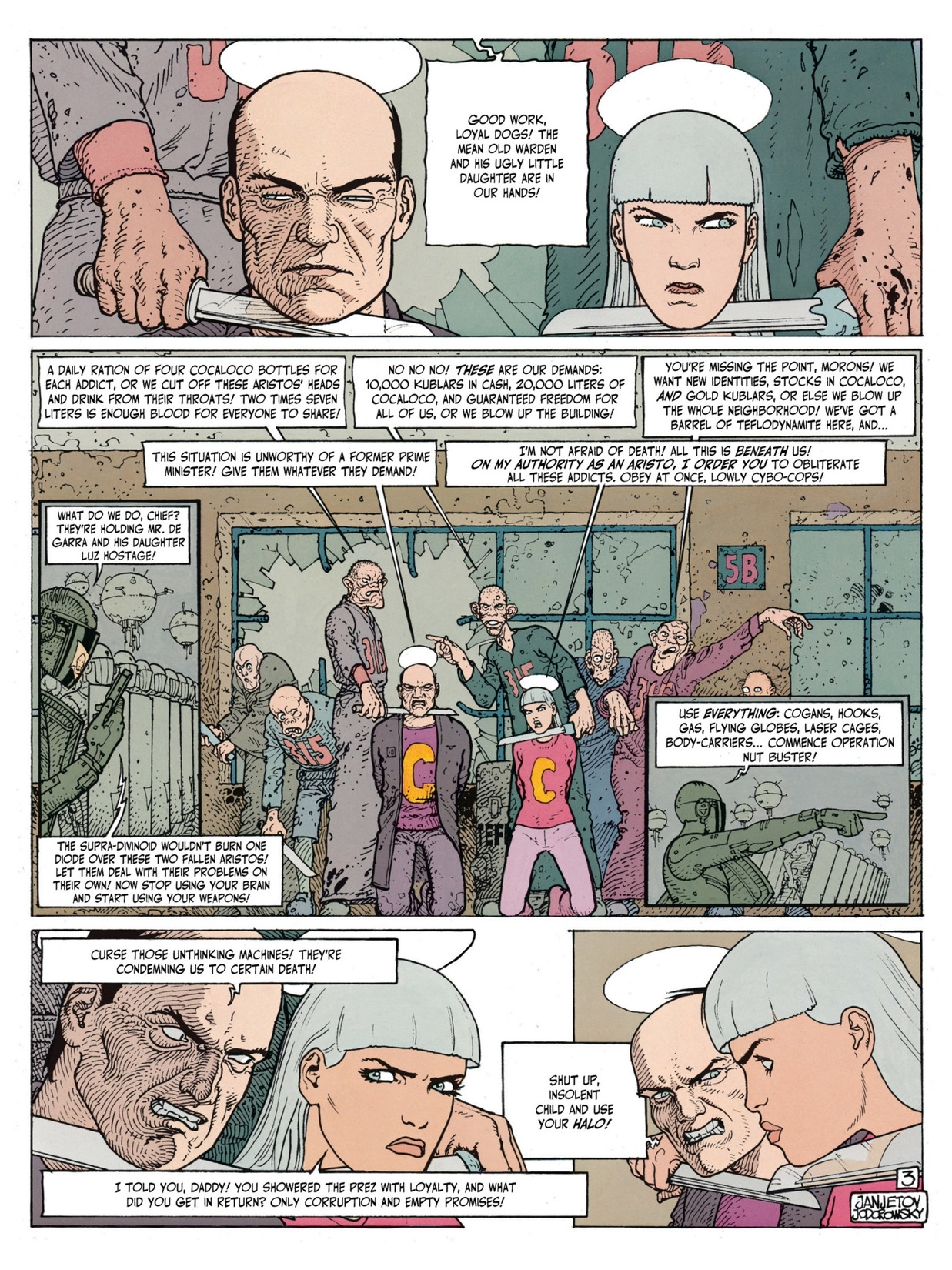 Read Online Before The Incal Comic Issue 4