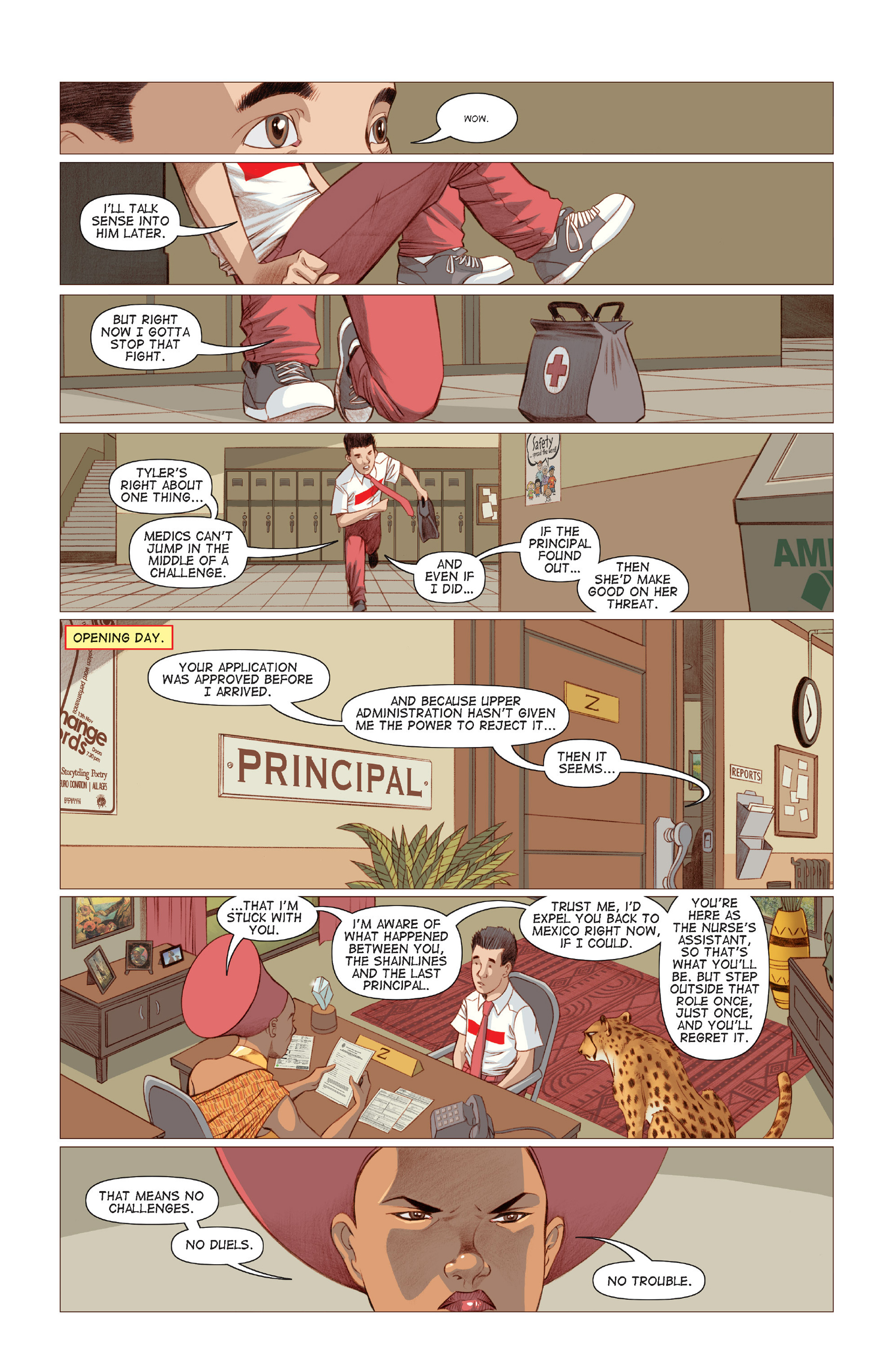 Read online Five Weapons comic - Issue #6