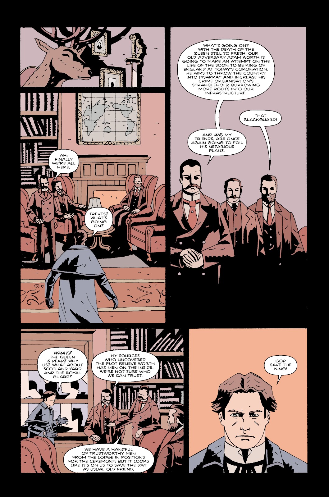 Read online Merrick: The Sensational Elephantman comic - Issue #6