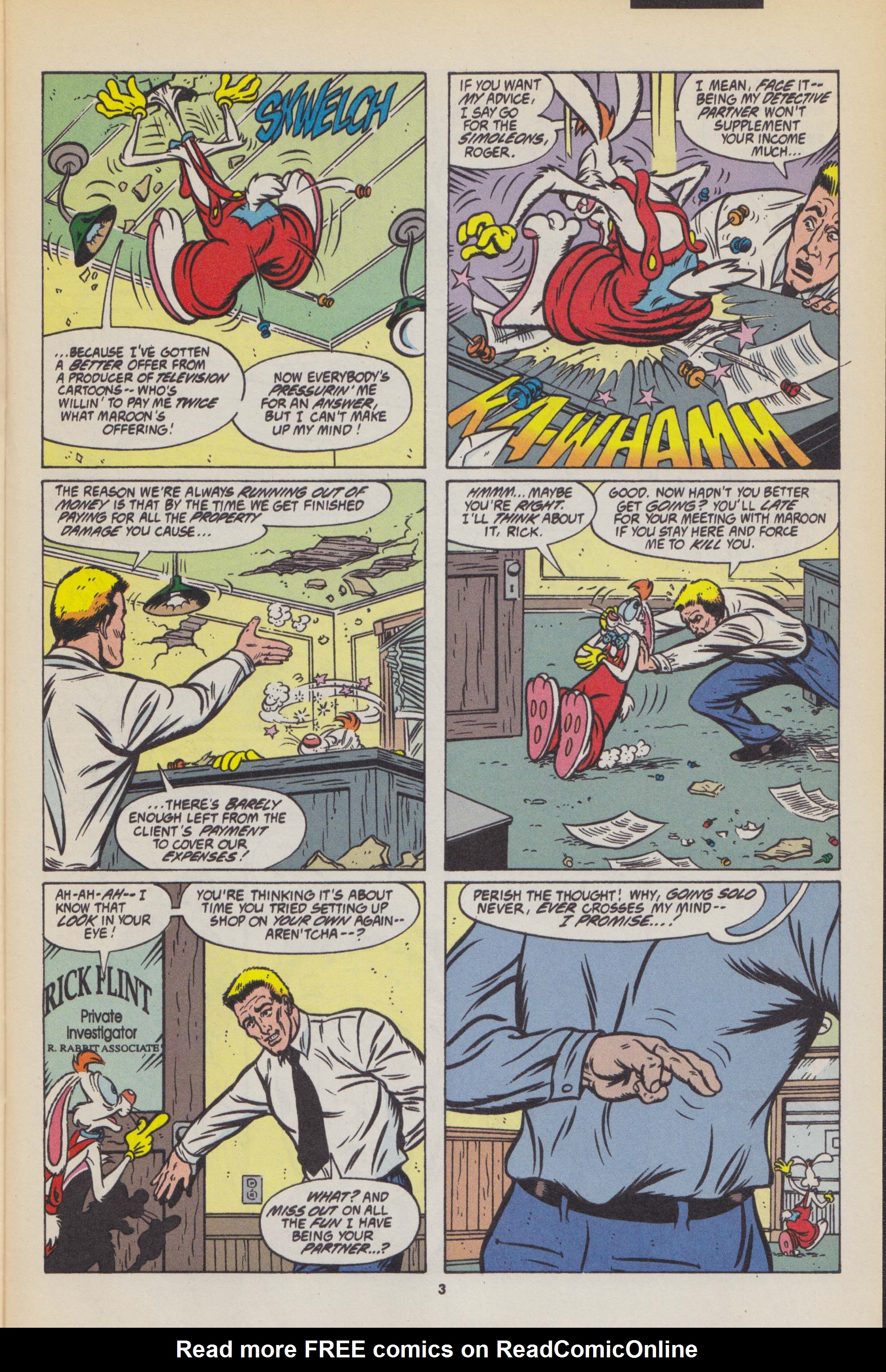 Read online Roger Rabbit comic - Issue #18