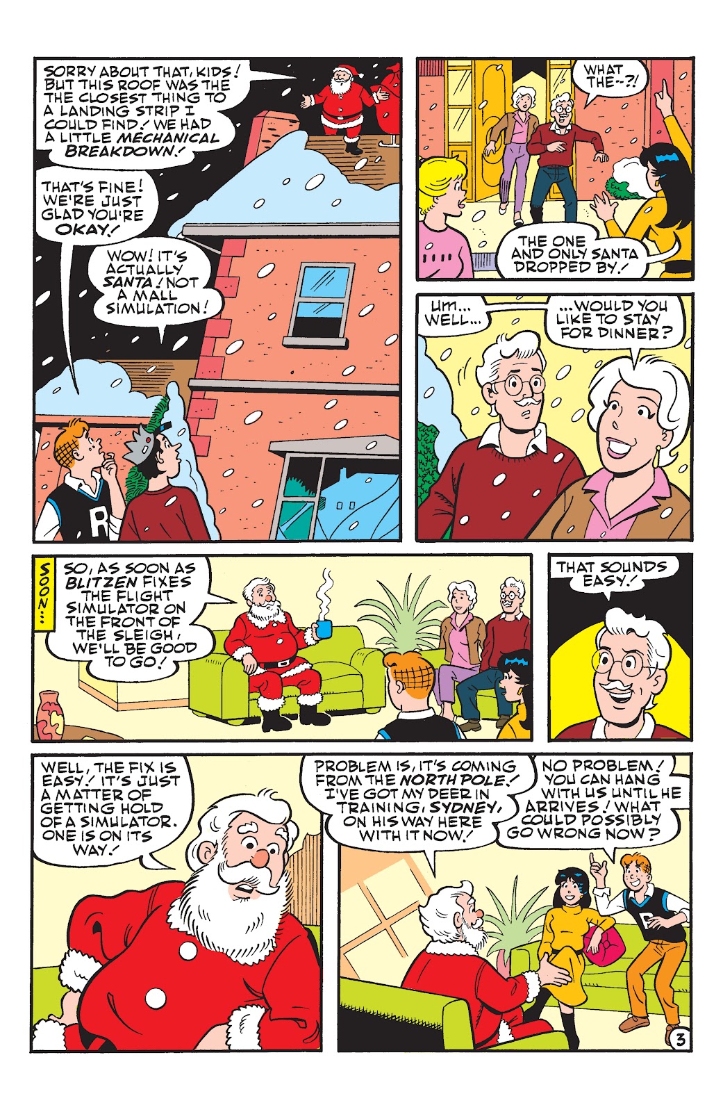 Read online Archie's Christmas Spectacular comic - Issue # Full