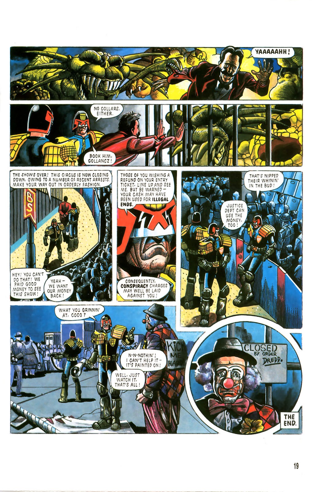 Read online Dredd Rules! comic - Issue #1
