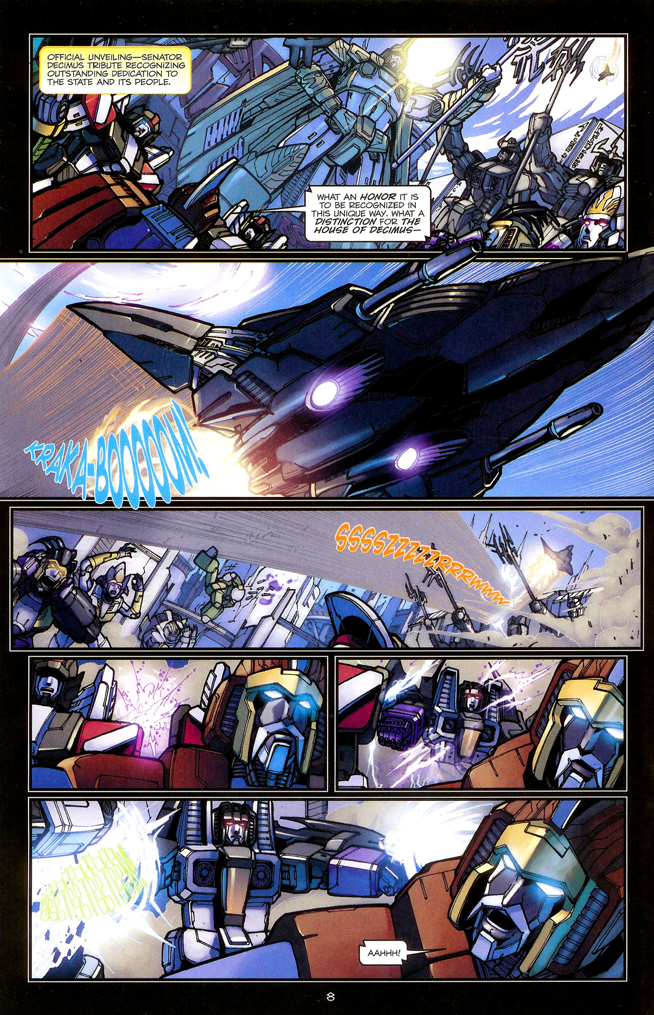 Read online The Transformers Megatron Origin comic - Issue #3