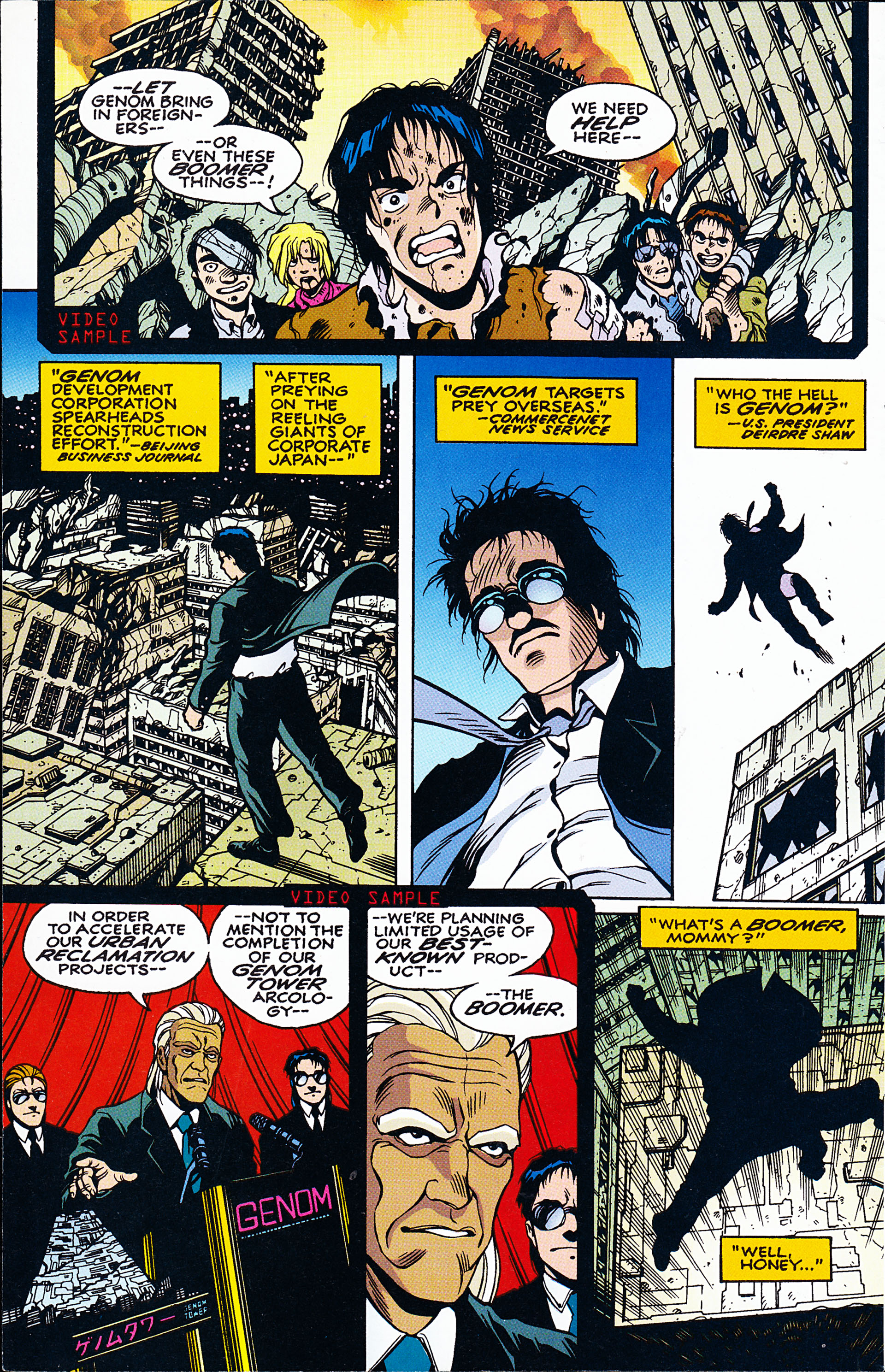 Read online Bubblegum Crisis: Grand Mal comic - Issue #1