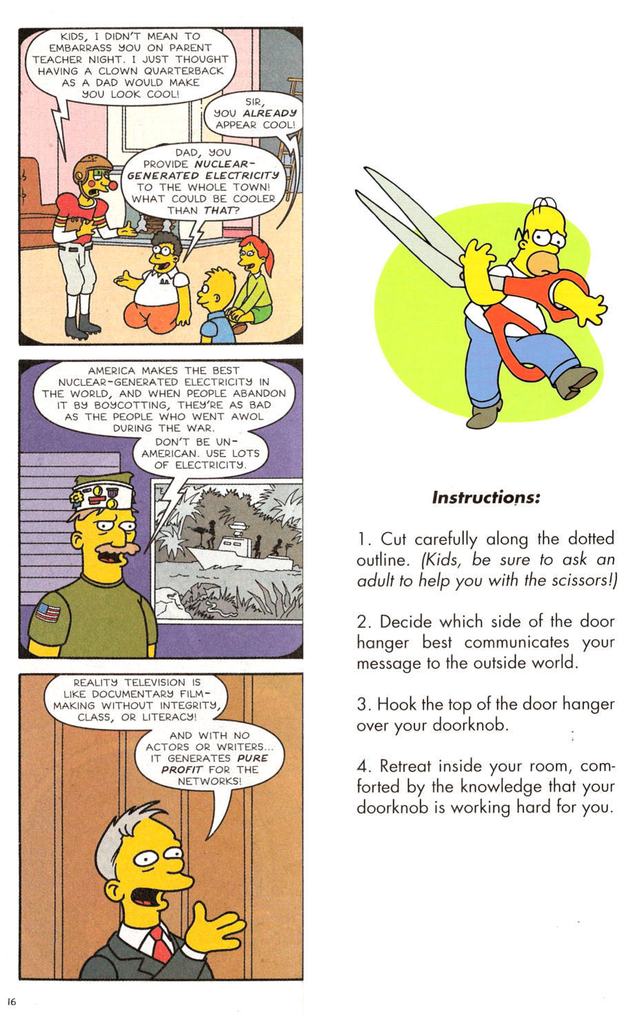 Read online Simpsons Comics comic - Issue #119