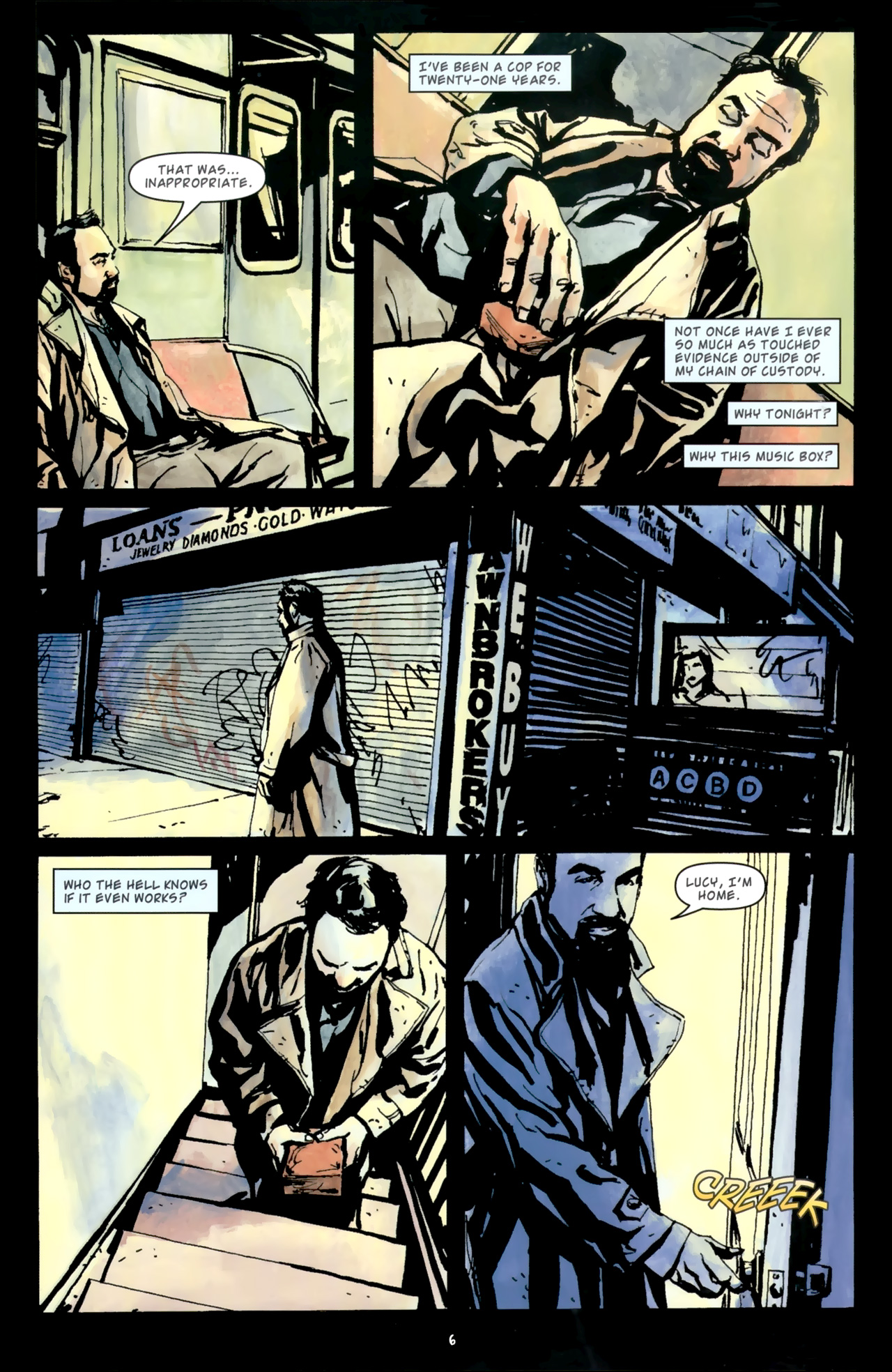 Read online Jennifer Love Hewitt's Music Box comic - Issue #1