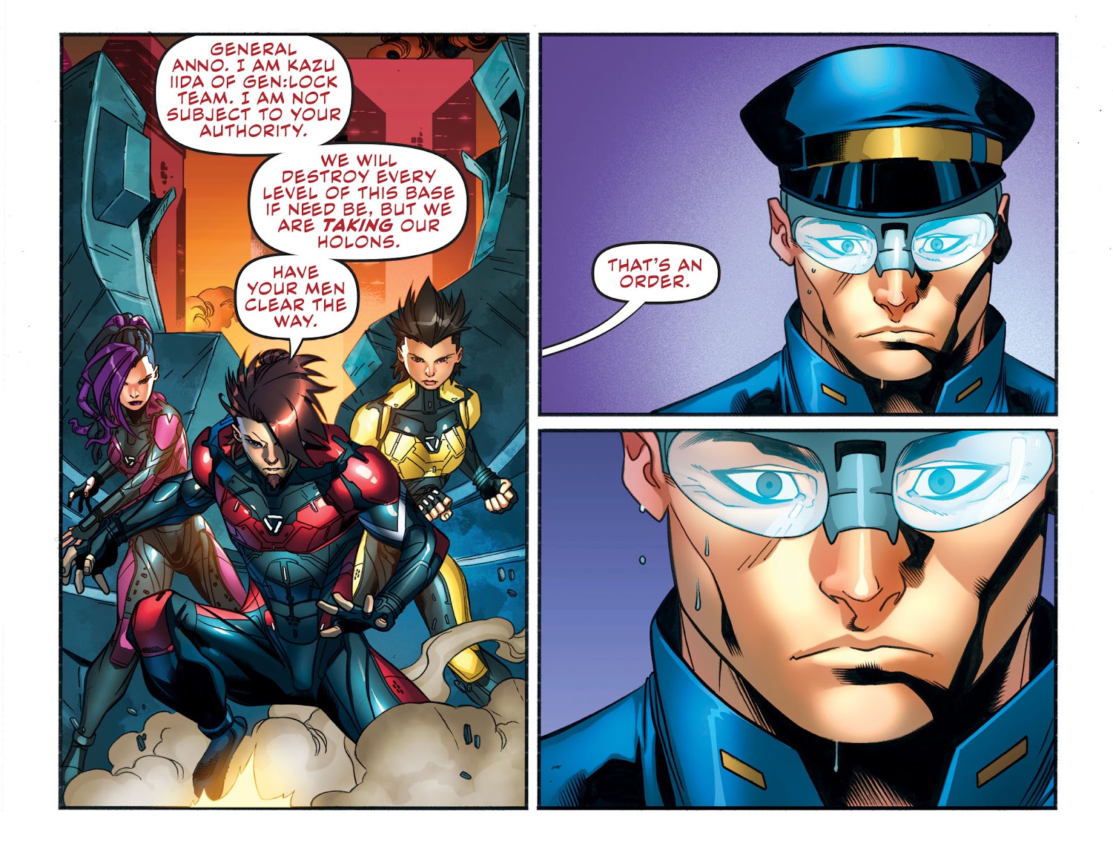 Read online gen:Lock comic - Issue #10