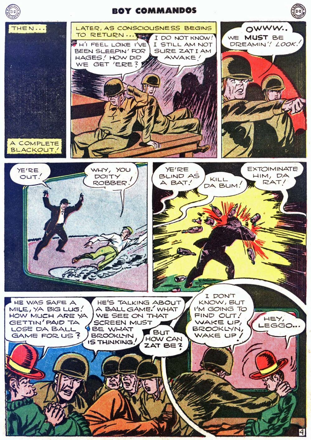 Read online Boy Commandos comic - Issue #12