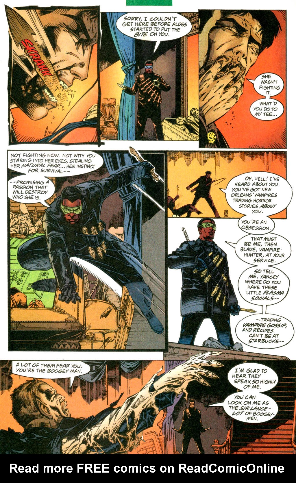 Read online Blade (1998) comic - Issue #1