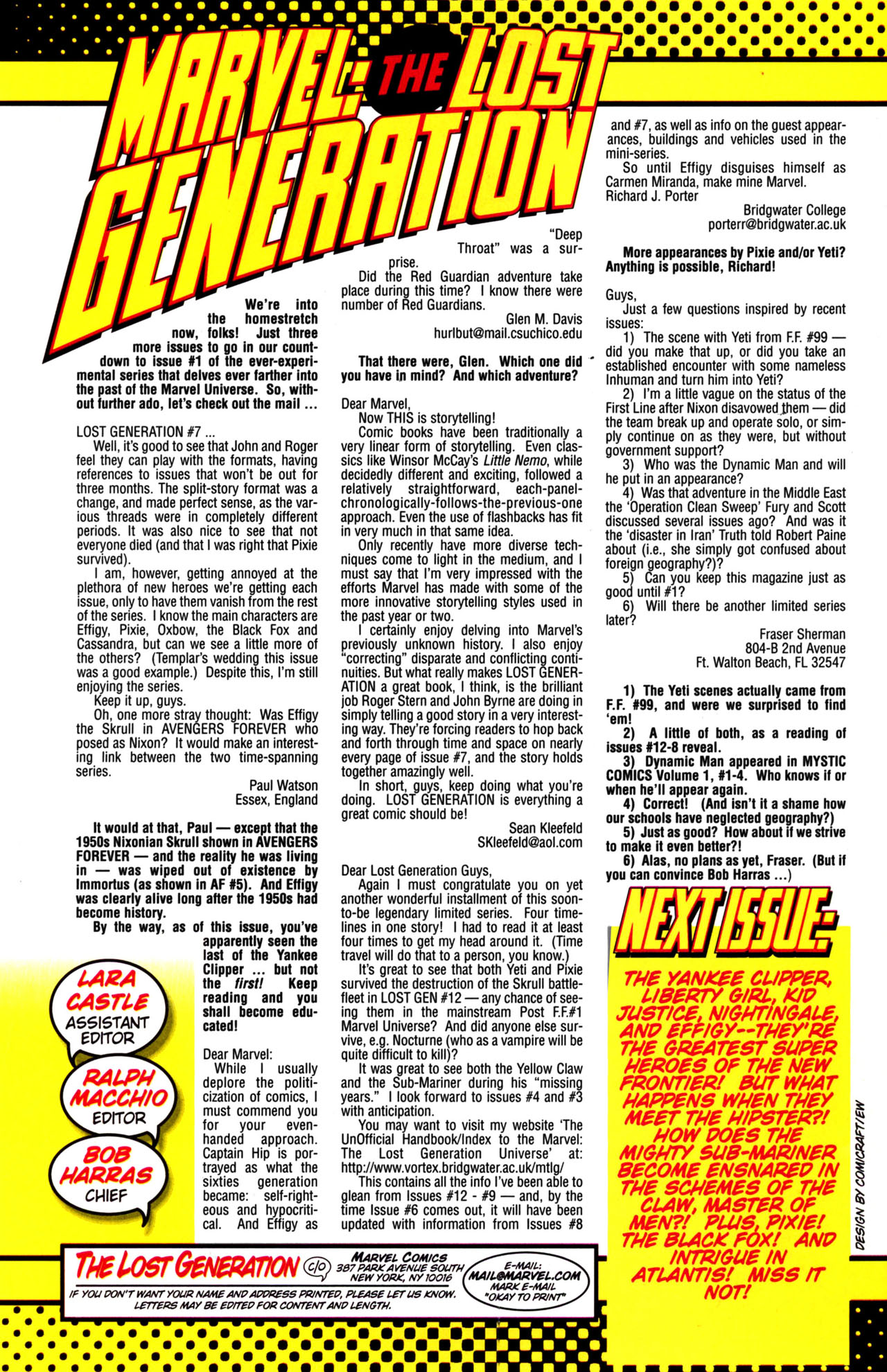 Read online Marvel: The Lost Generation comic - Issue #4