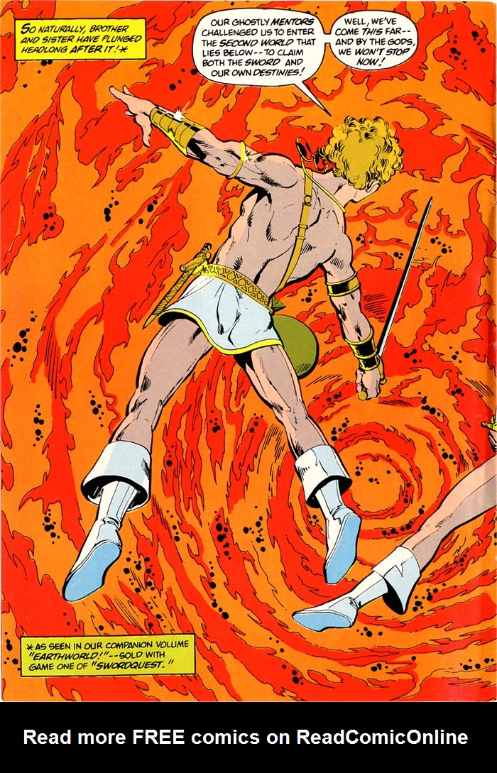 Read online Swordquest (1982) comic - Issue #2