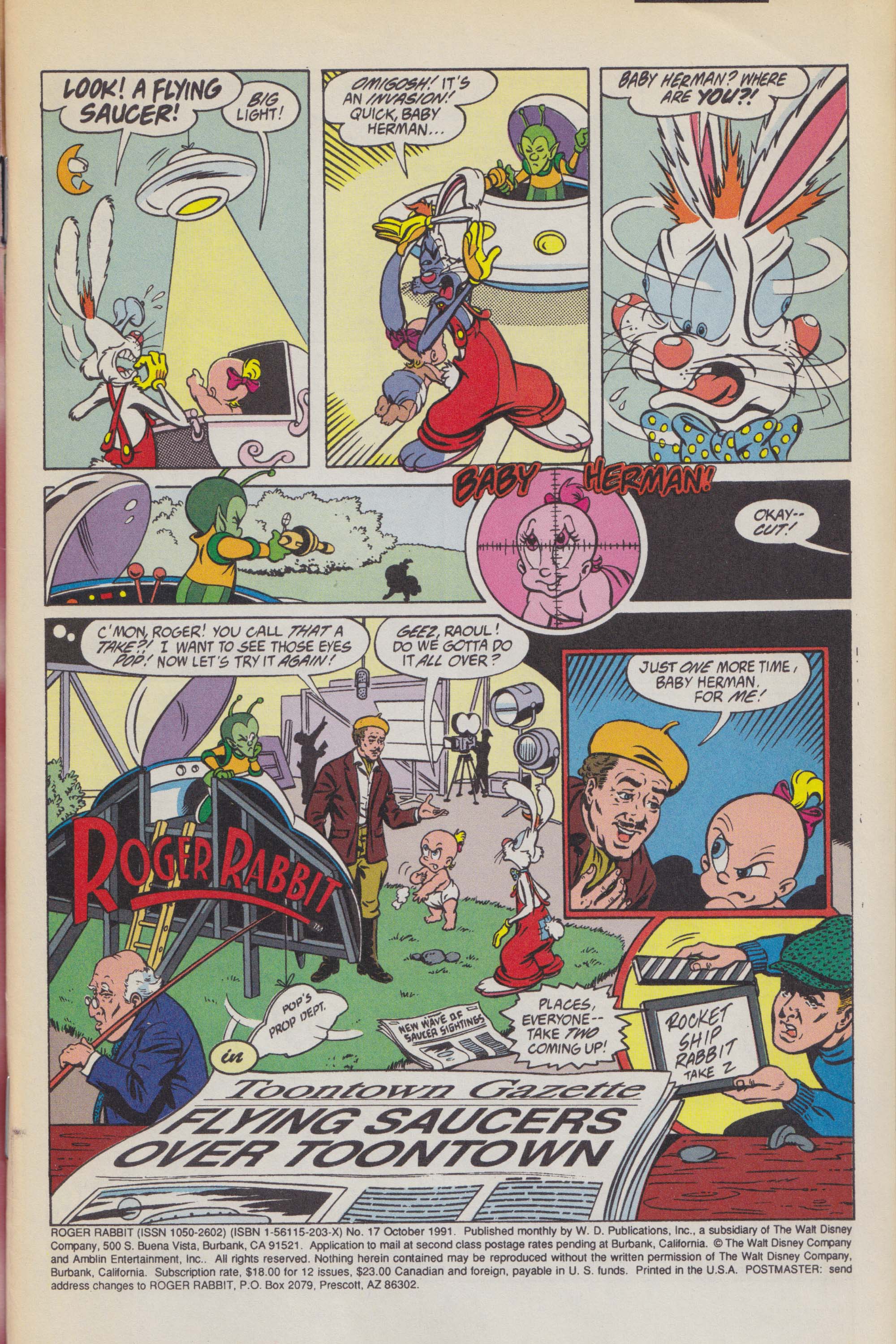 Read online Roger Rabbit comic - Issue #17