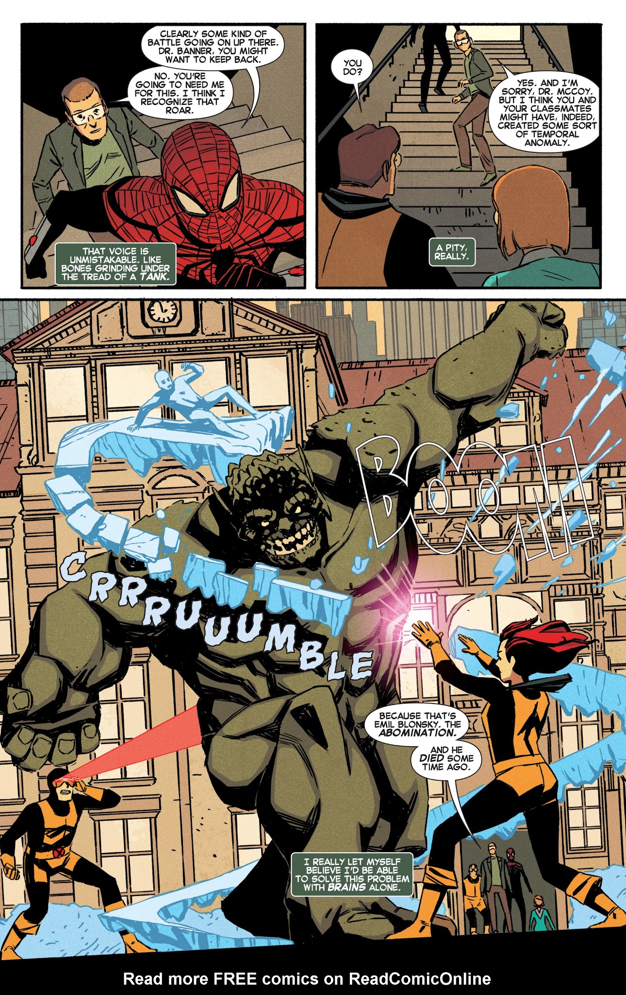 All New X Men Indestructible Hulk Superior Spider Man The Arms Of The ...