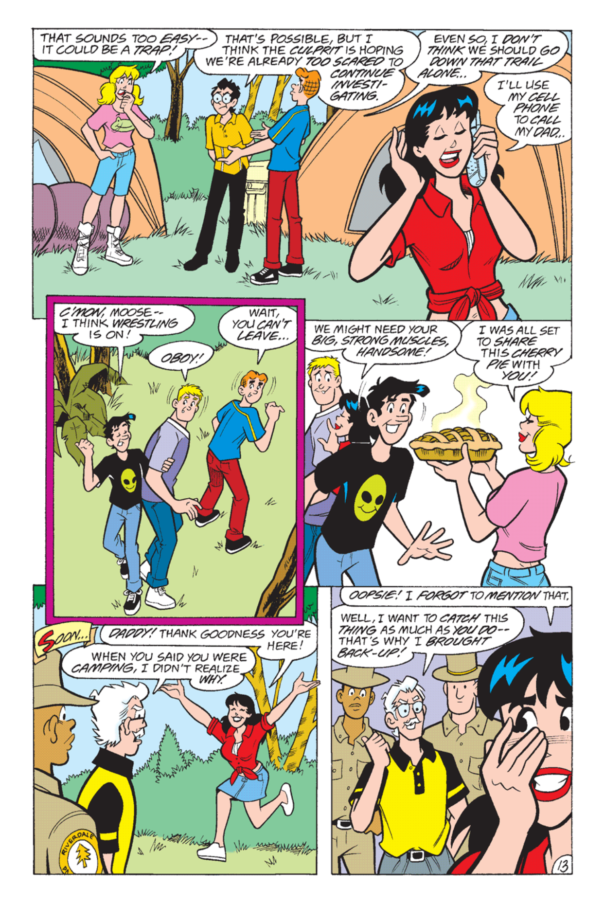 Read online Archie's Weird Mysteries comic - Issue #23