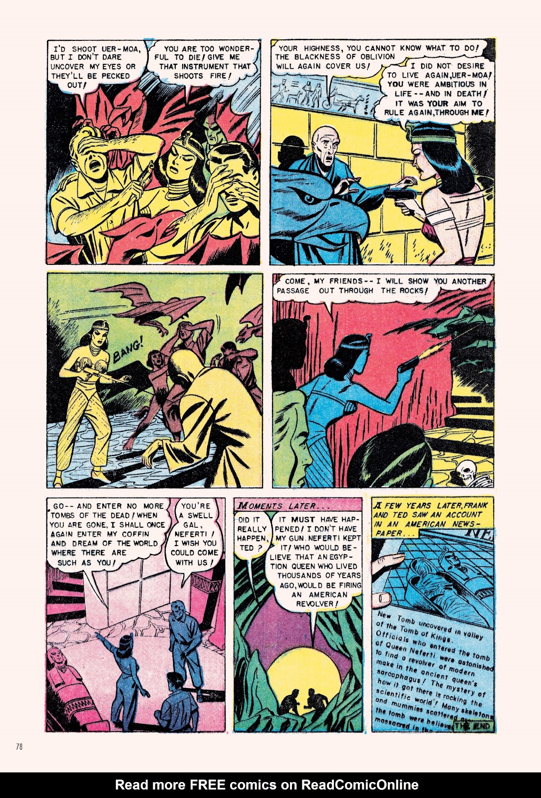 Read online Classic Monsters of Pre-Code Horror Comics: Mummies comic ...